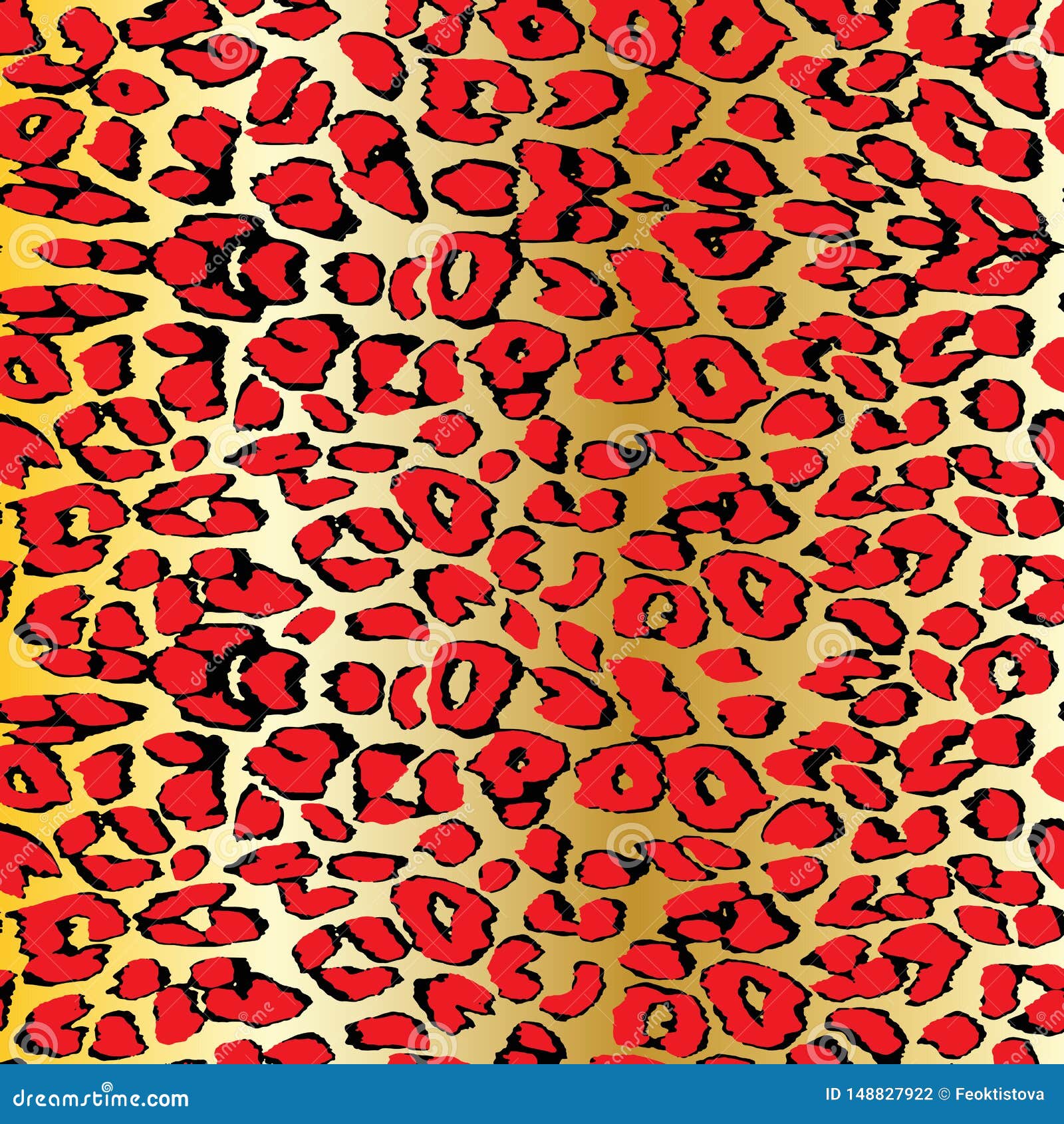 Gepard Skin Seamless Pattern Vector Illustration | CartoonDealer.com ...