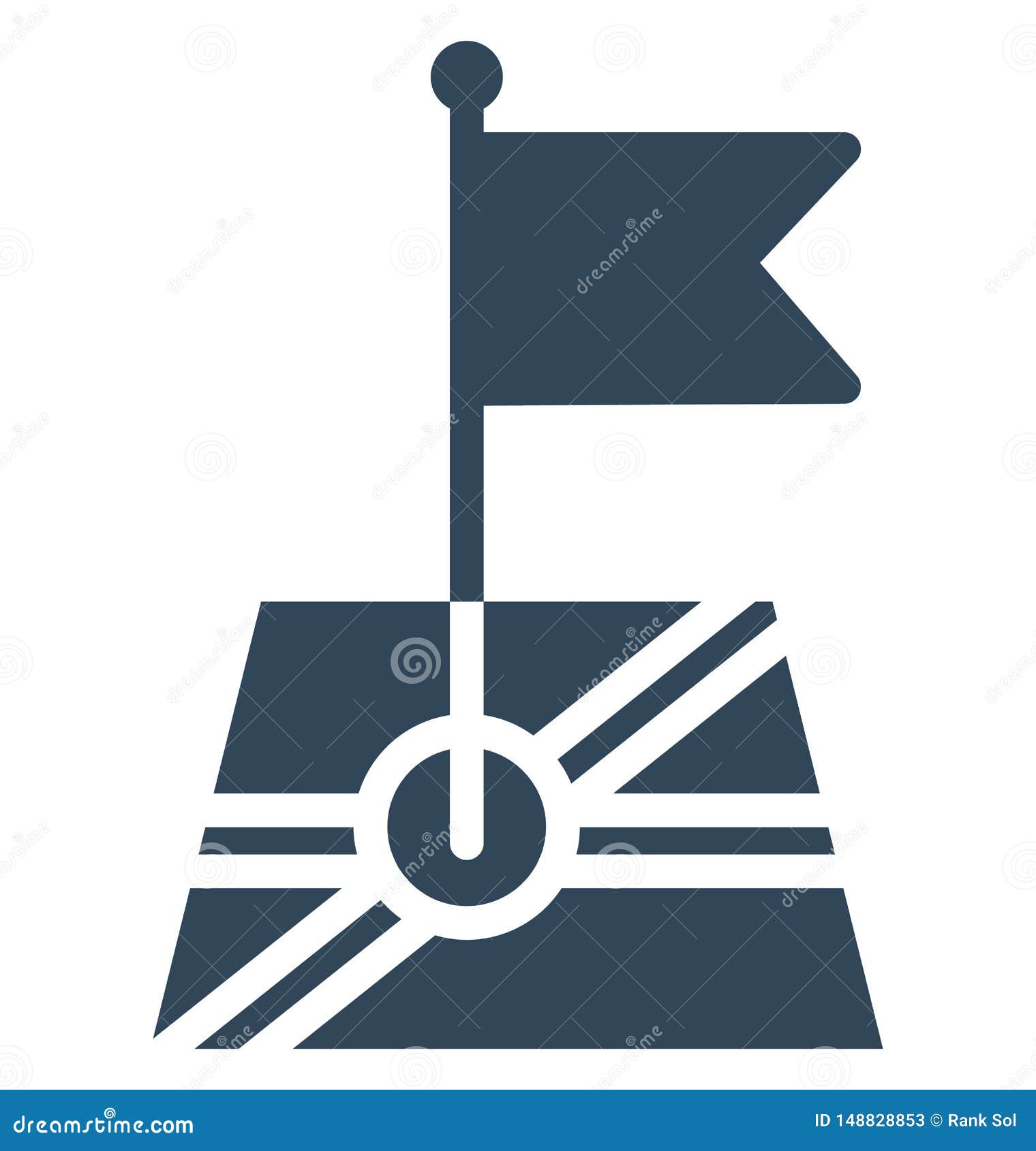 Destination Isolated Vector Icon Which Can Easily Modify or Edit ...