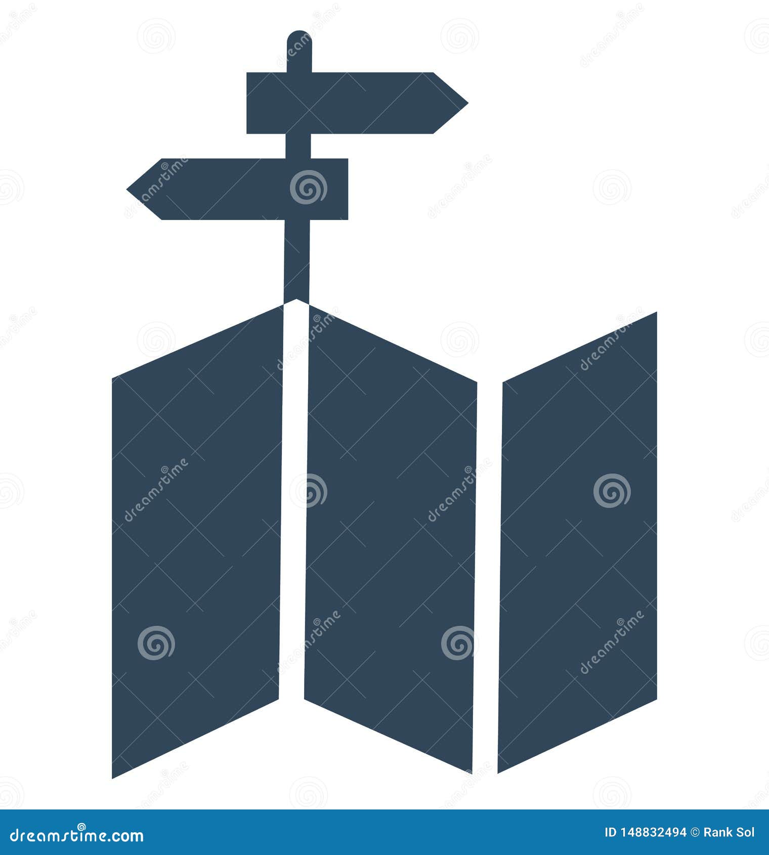 Area Map Isolated Vector Icon Which Can Easily Modify or Edit Stock ...