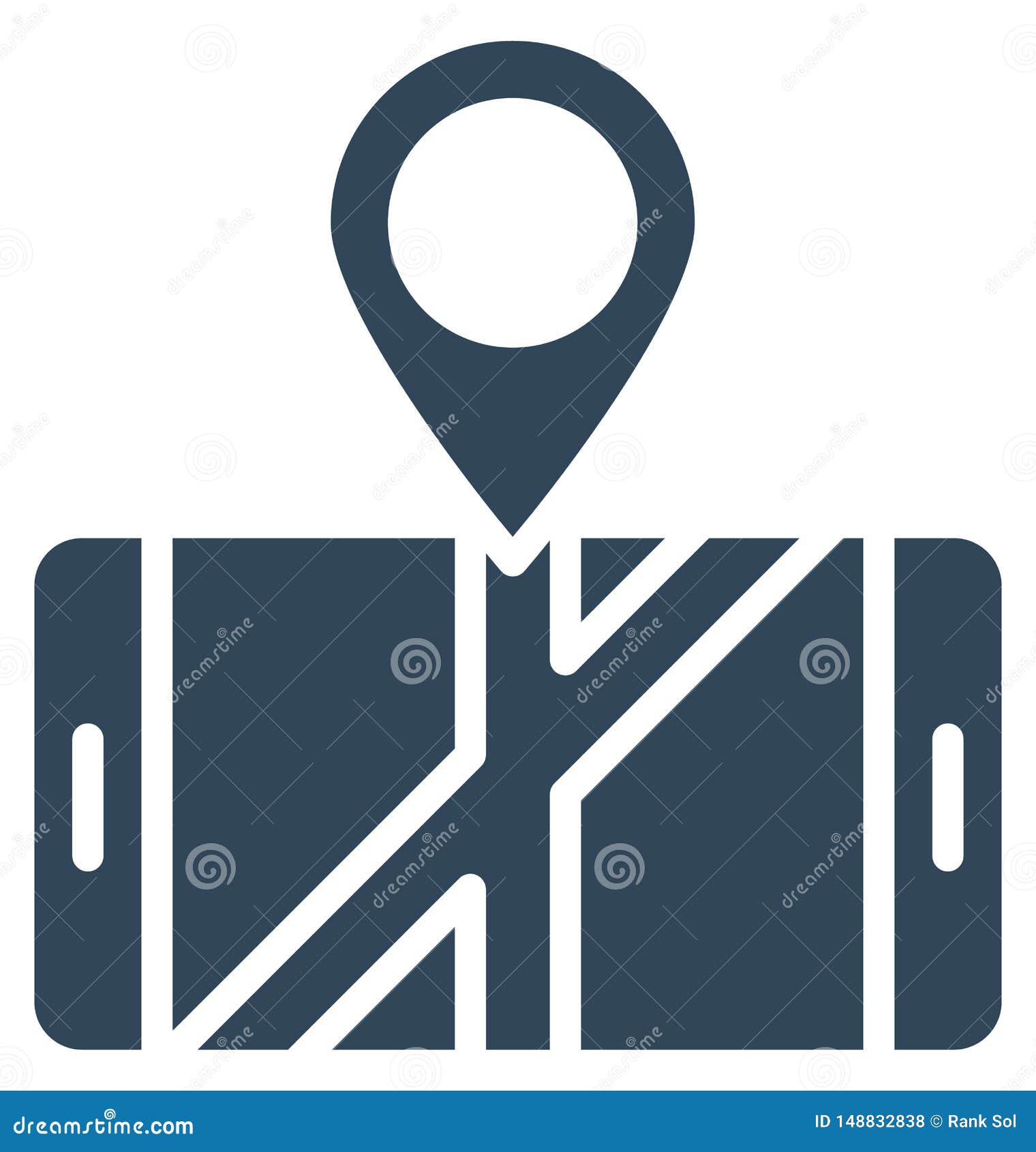 Android Navigation App Isolated Vector Icon Which Can Easily Modify or ...