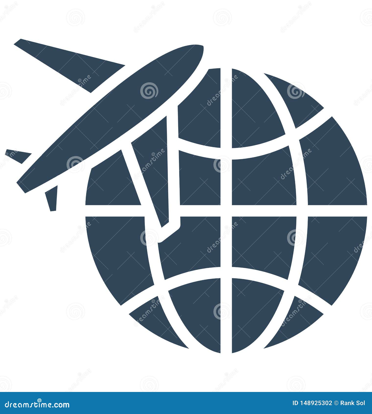 Active Aircraft Tracking Isolated Vector Icon Which Can Easily Modify ...