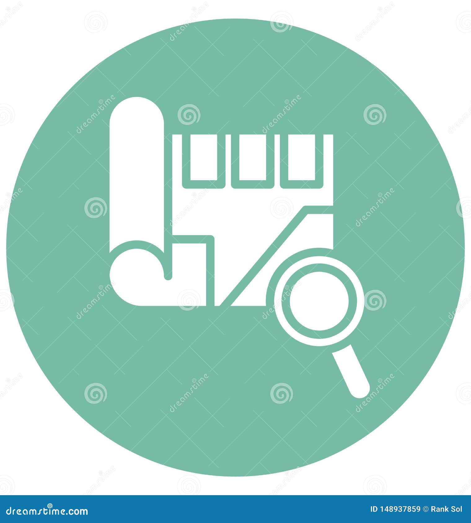 Print Find Location Isolated Vector Icon Which Can Easily Modify or ...