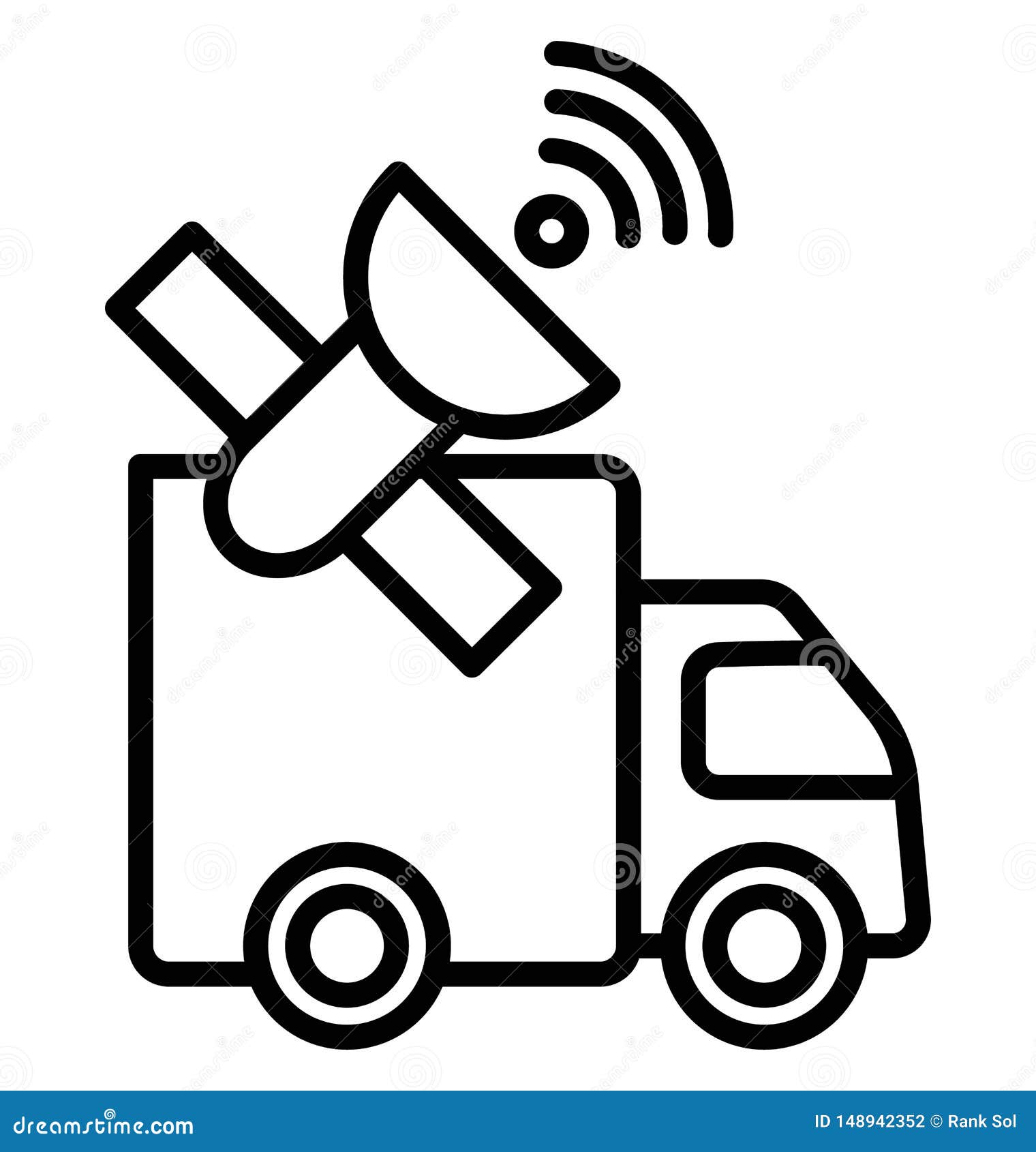 Cargo Tracking Isolated Vector Icon Which Can Easily Modify or Edit ...