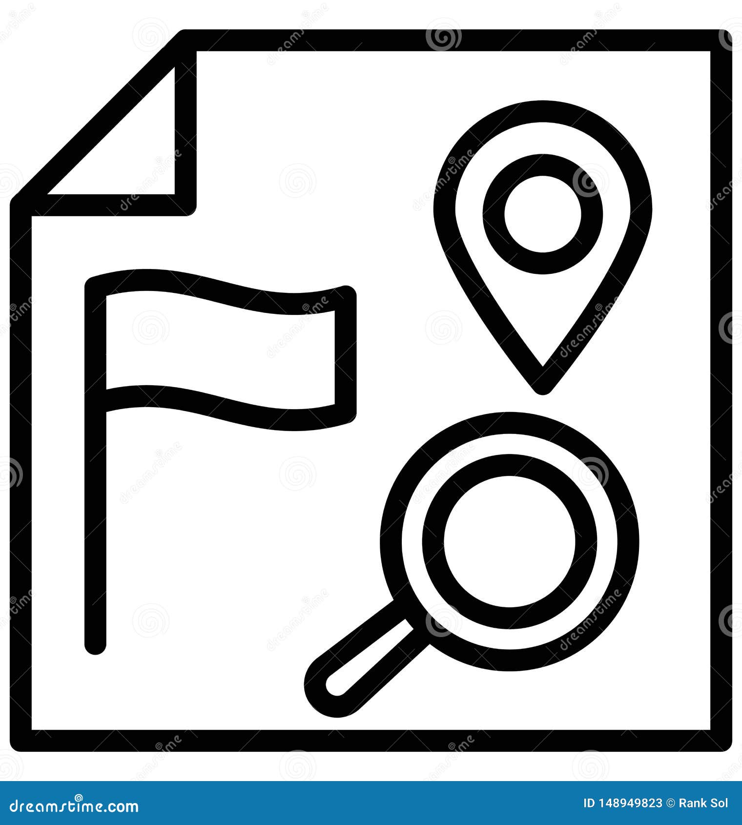 Find Location Isolated Vector Icon Which Can Easily Modify or Edit ...