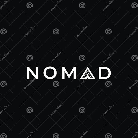 Nomad Vector Logo. Nomad Emblem Stock Vector - Illustration of symbol ...