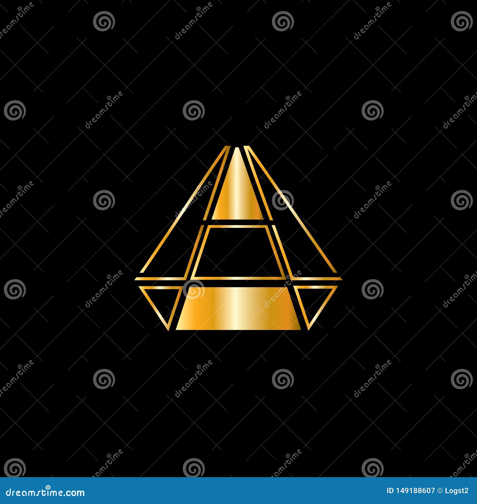 Diamond Vector Logo. Jewellery Logo. Goldsmith Emblem Stock Vector ...