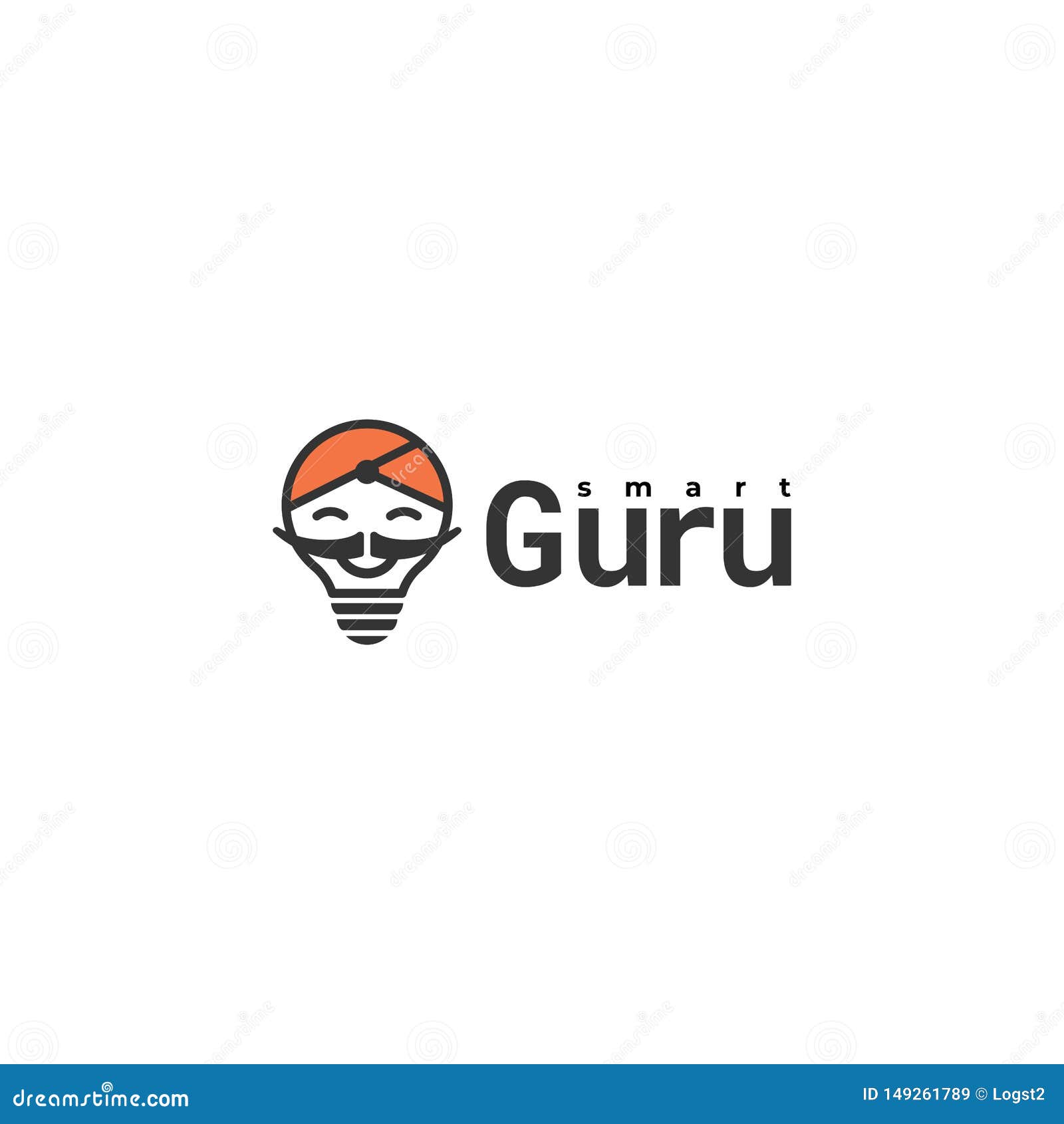 Tech Guru Logo Cartoon Vector | CartoonDealer.com #121285469
