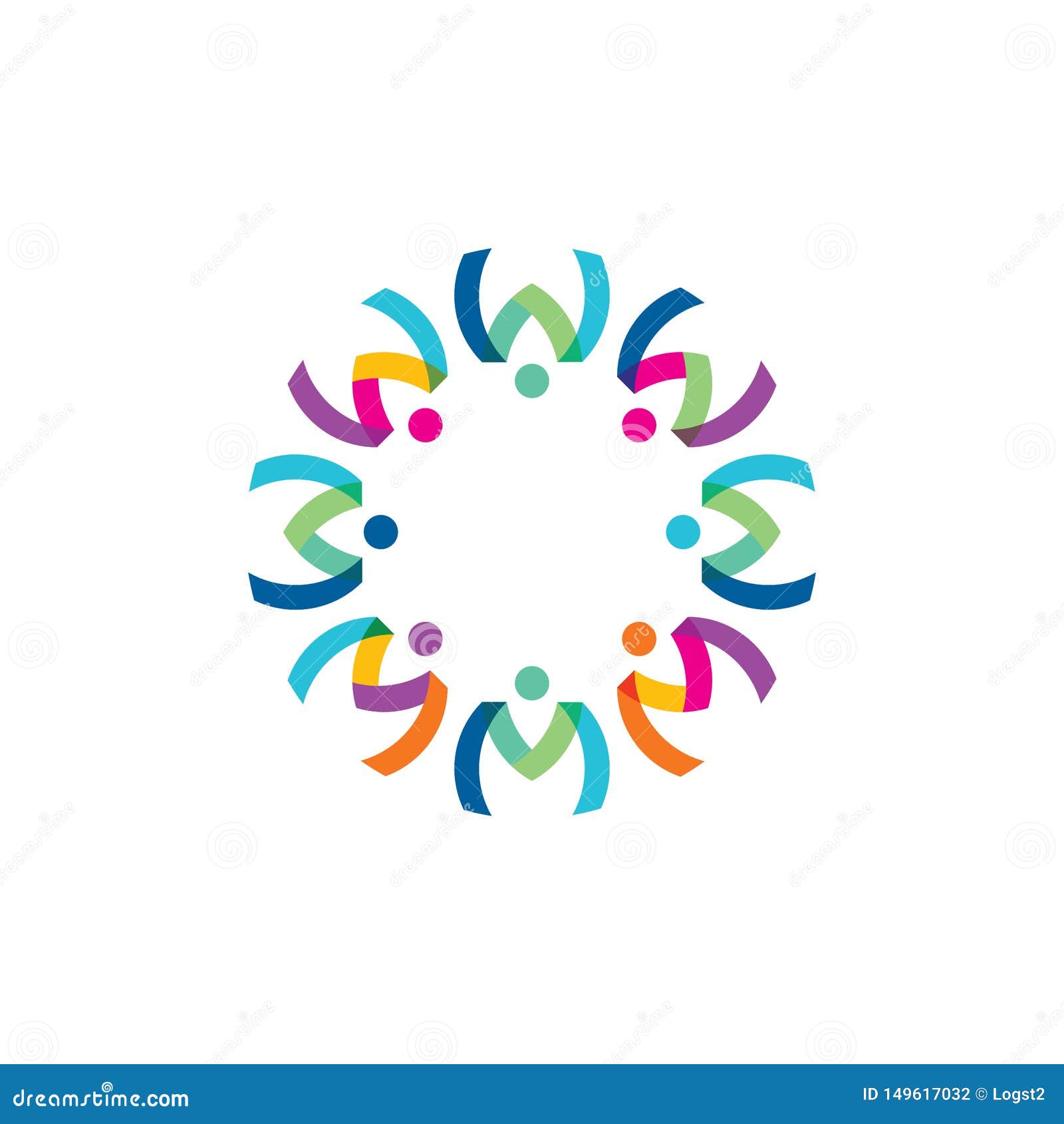 Communications Vector Logo. Community Logo Stock Vector - Illustration ...