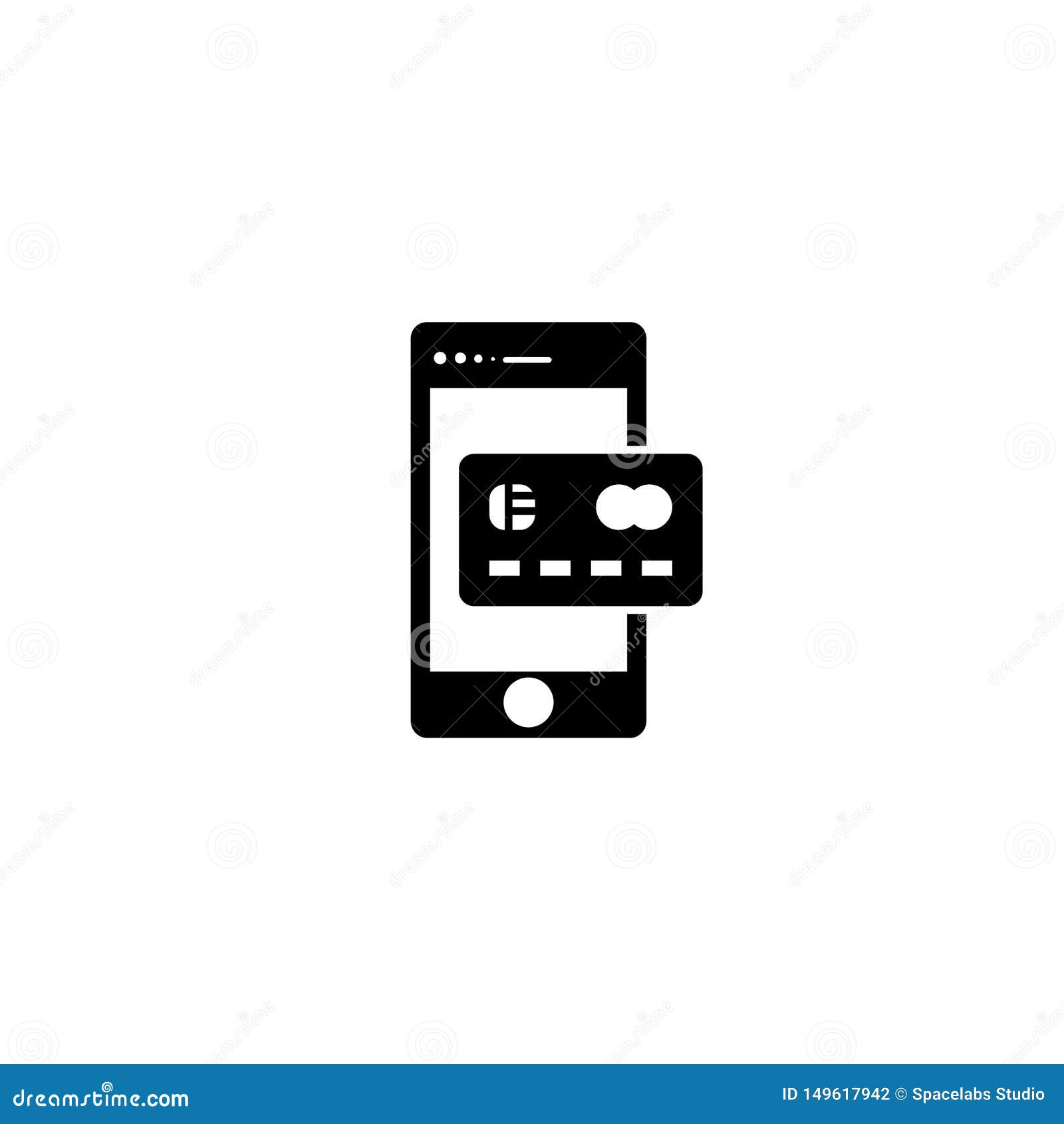 Digital Payment Method Icon Vector Stock Illustration - Illustration of ...