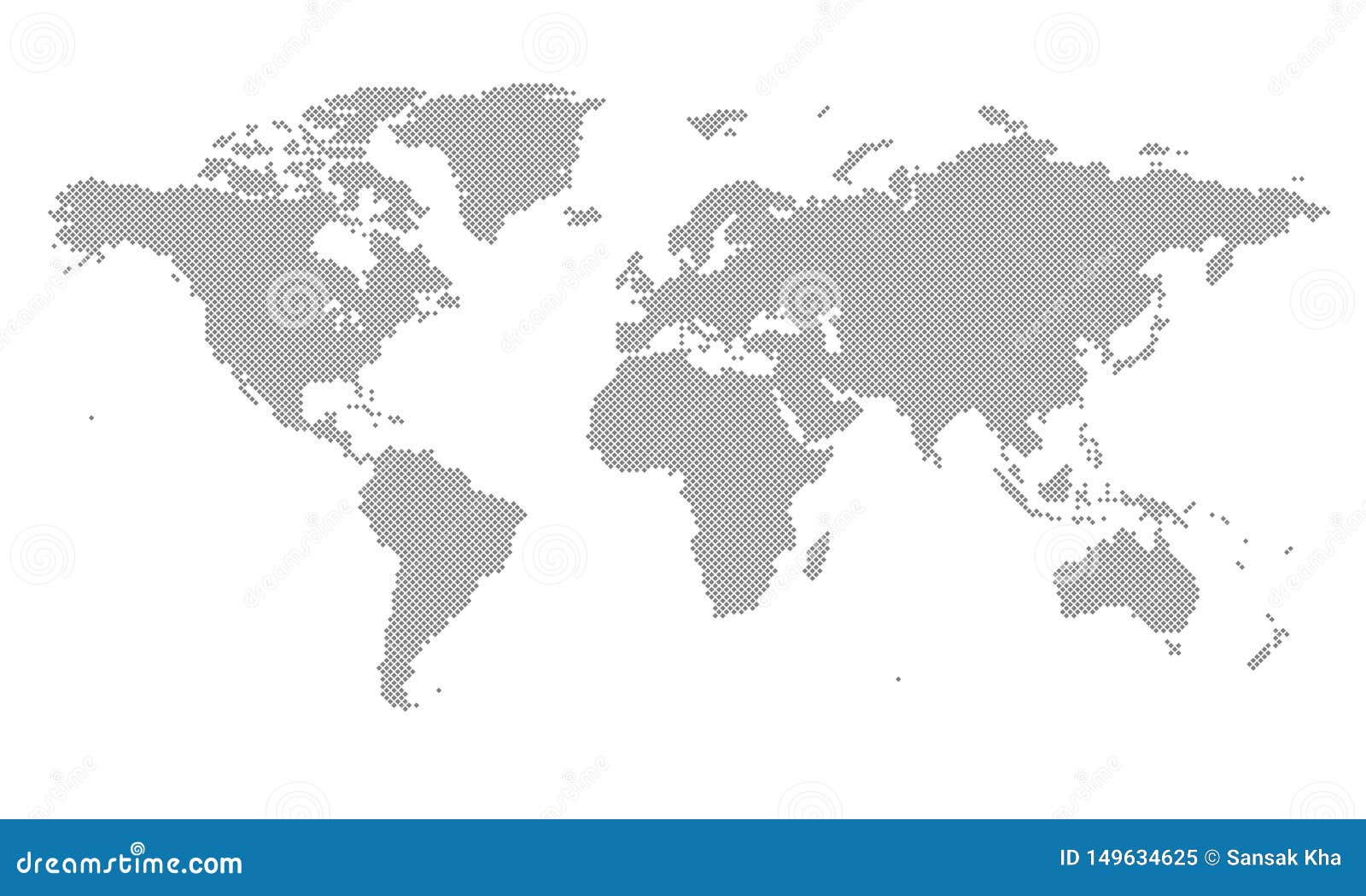 Shap World Map Design Vector Illustration | CartoonDealer.com #149634400