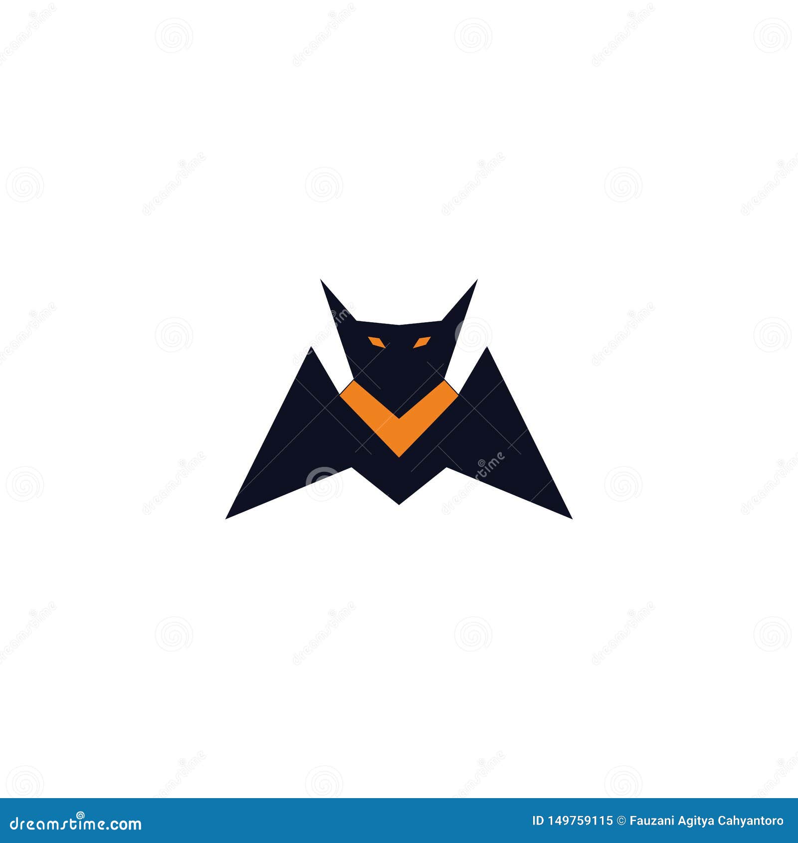 Flying Evil Advice Man To Chest, Vector Cartoon | CartoonDealer.com ...