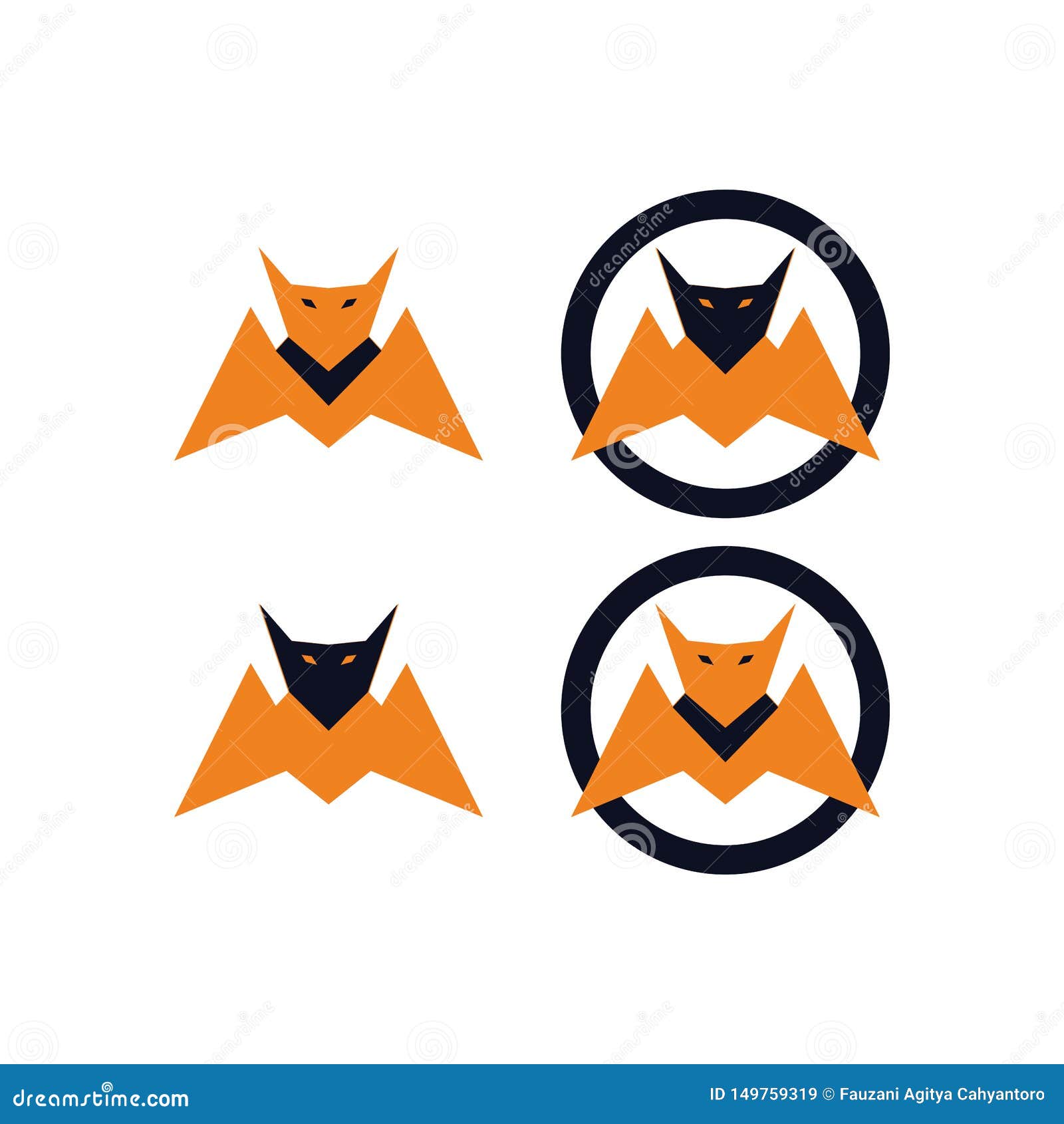 Evil Bee Flying Insects With Angry Faces Ready To Attack, Doodle Icon ...