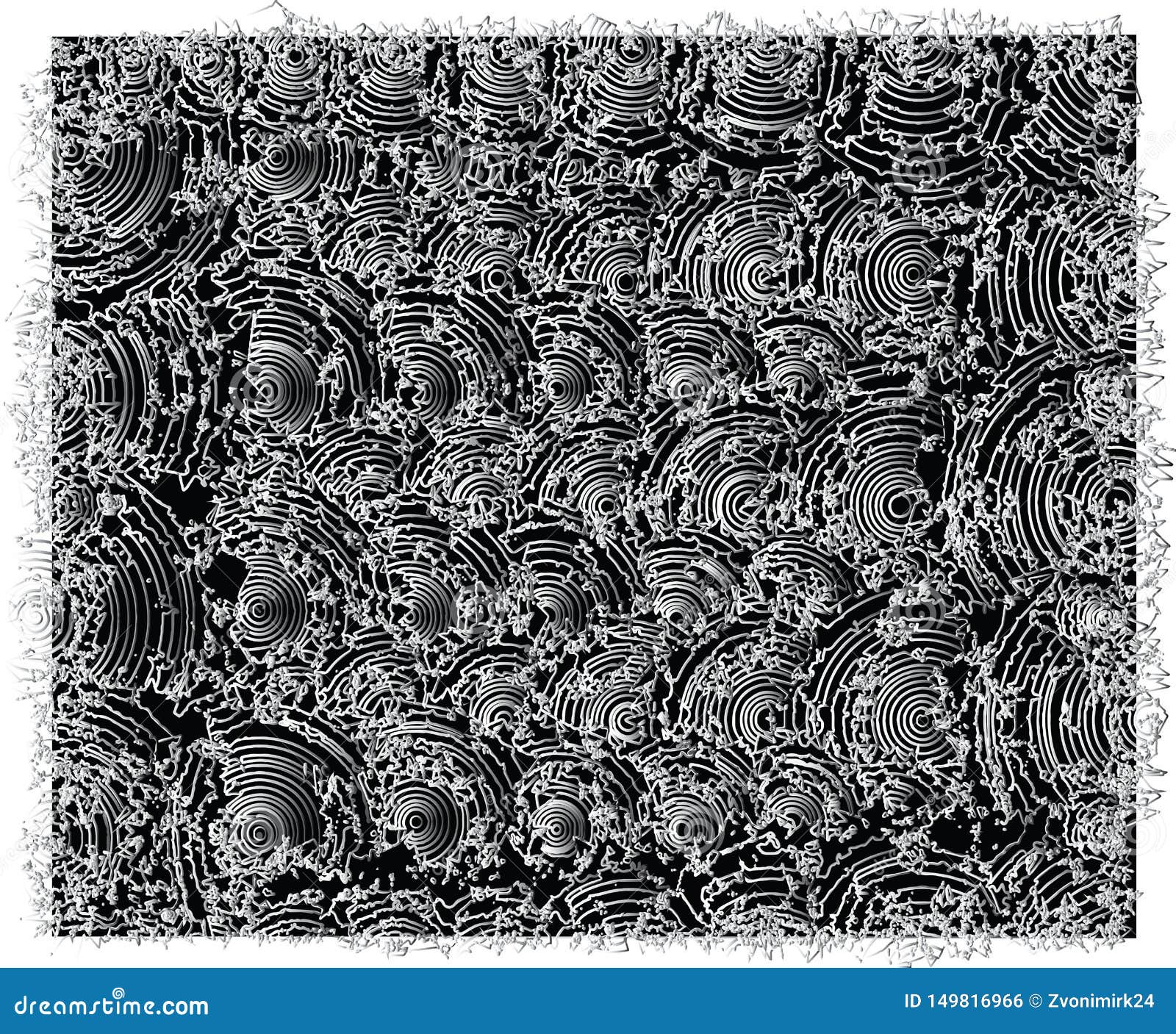 Humpy Textures, Black and White Colors. Stock Vector - Illustration of ...