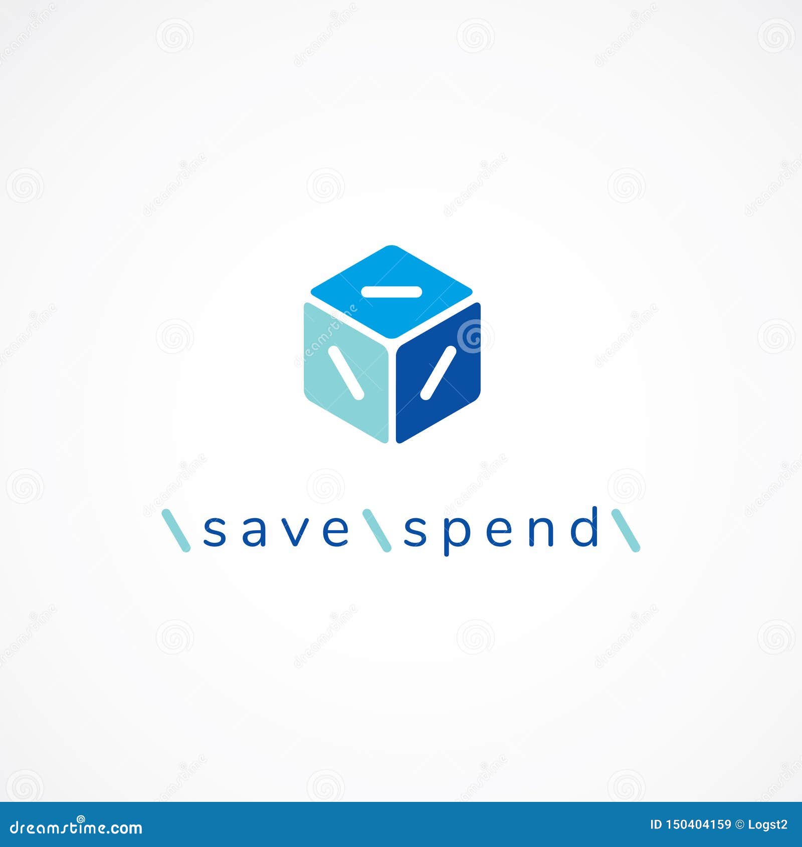 Financial Vector Logo. Savings Icon Stock Vector - Illustration of ...