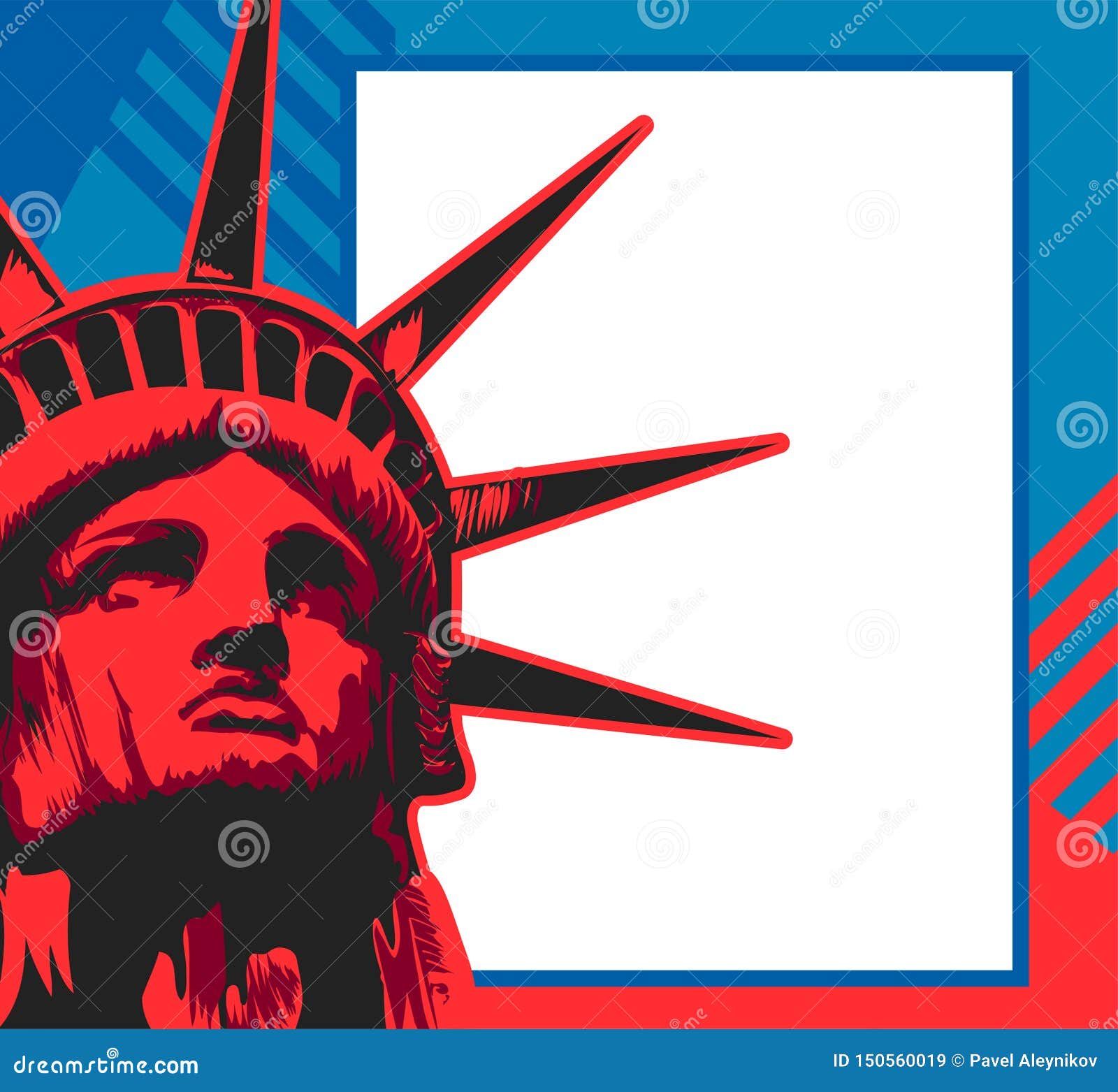 Statue of Liberty Vector Image Stock Vector - Illustration of people ...