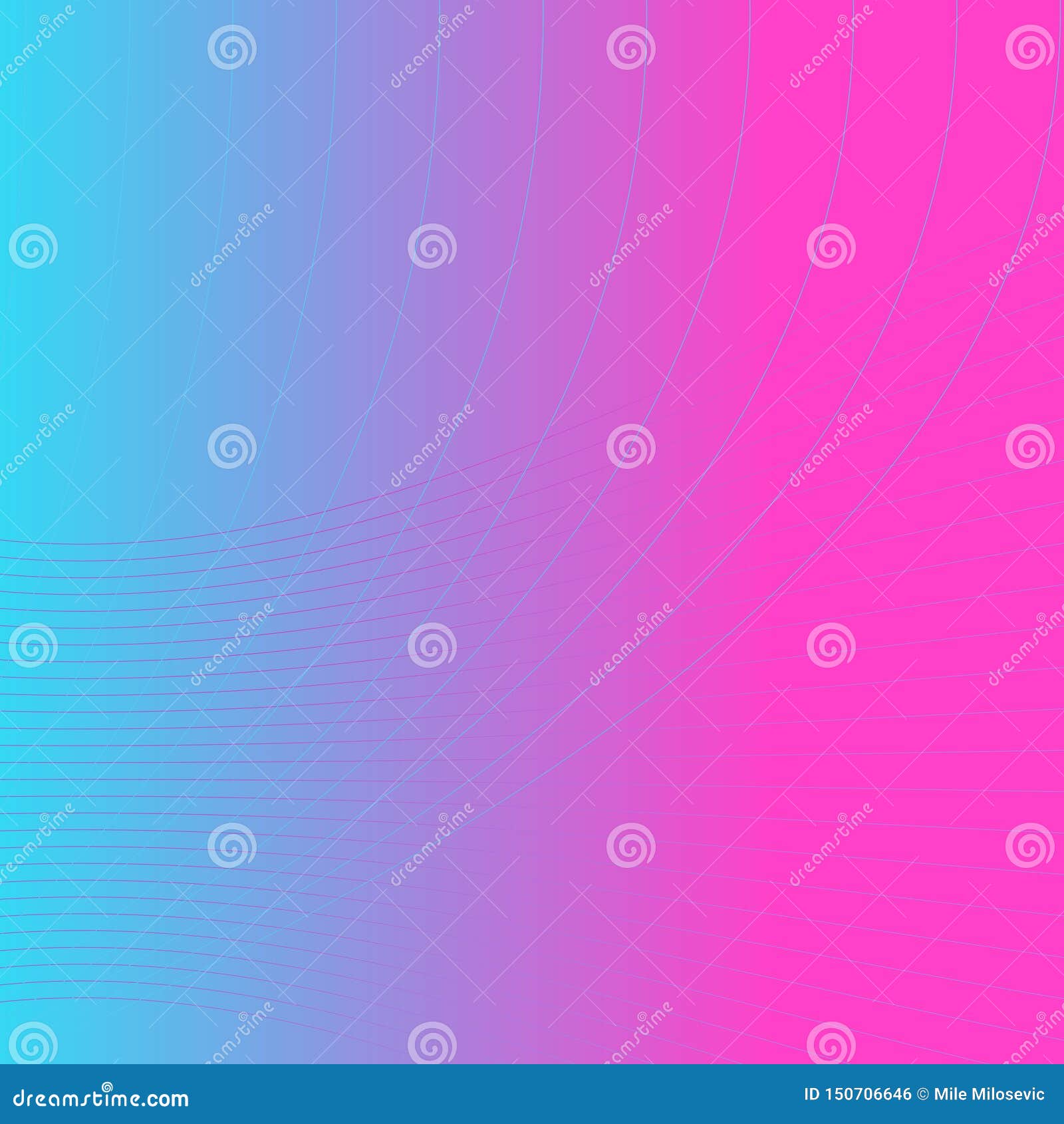 Abstract Line, Pattern on Blue and Pink Background. Stock Vector ...