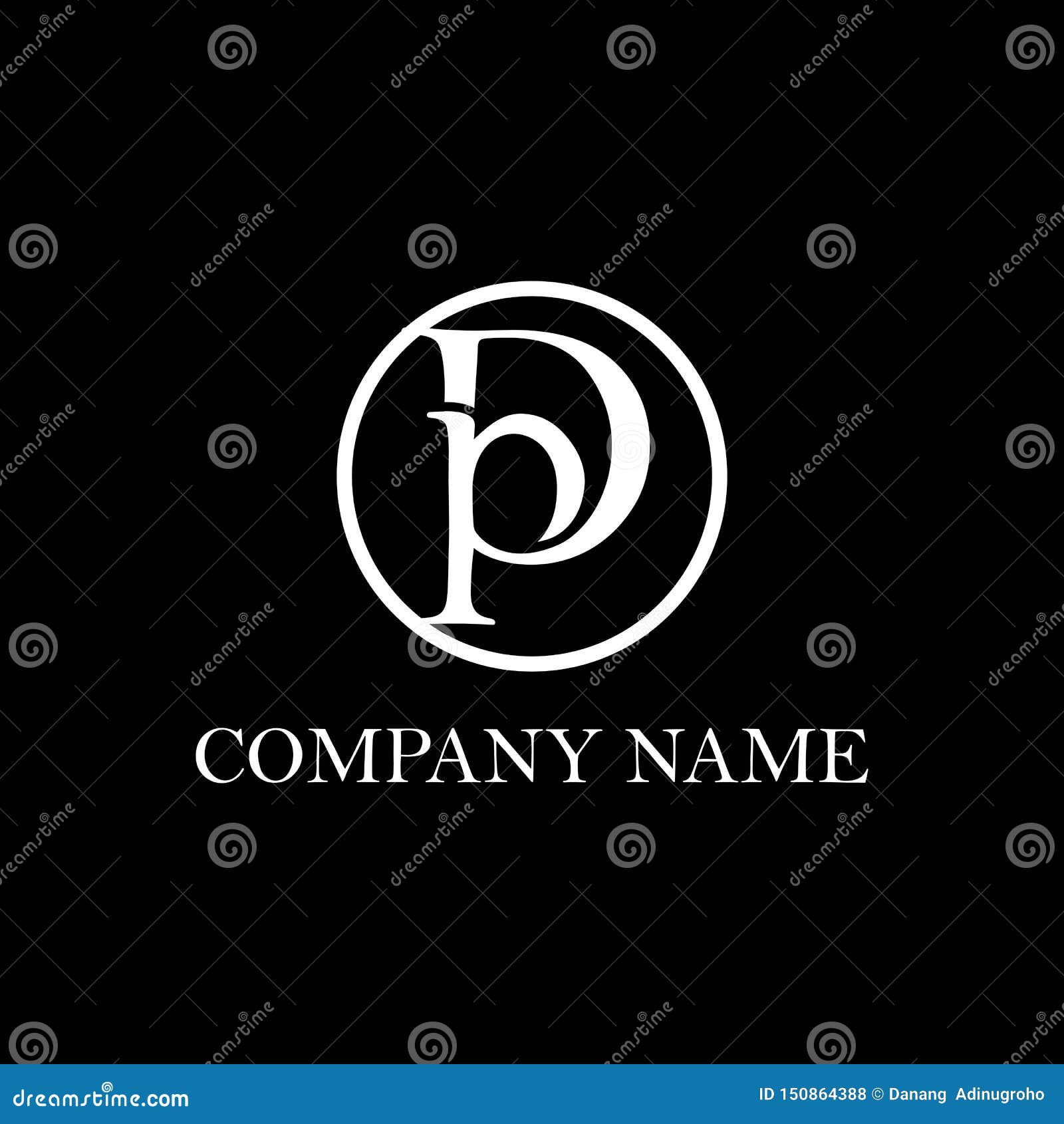 DP Initial Logo Design Inspiration Stock Vector - Illustration of ...