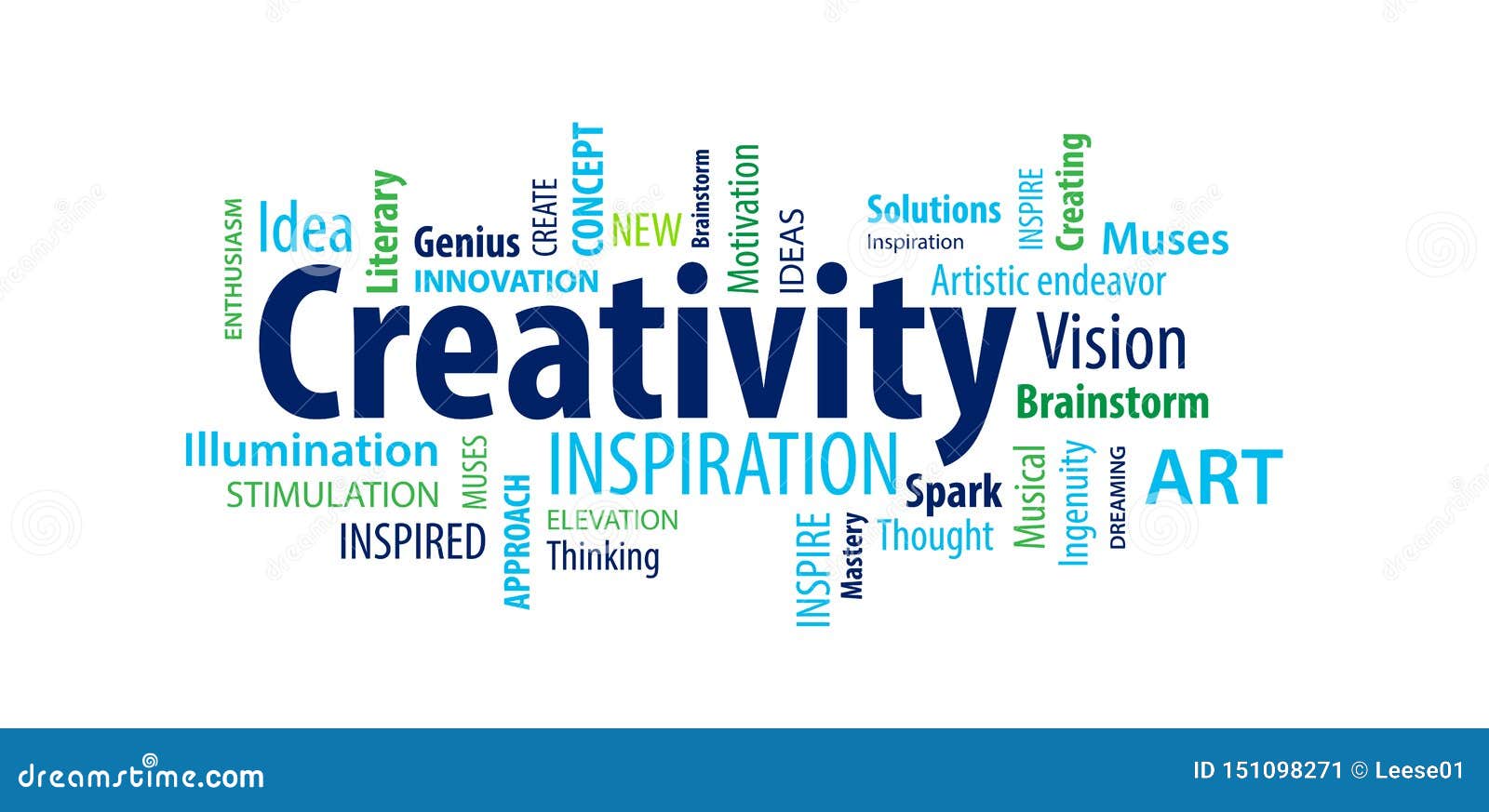 Creativity Word Cloud Concept Red Black Stock Photo | CartoonDealer.com ...