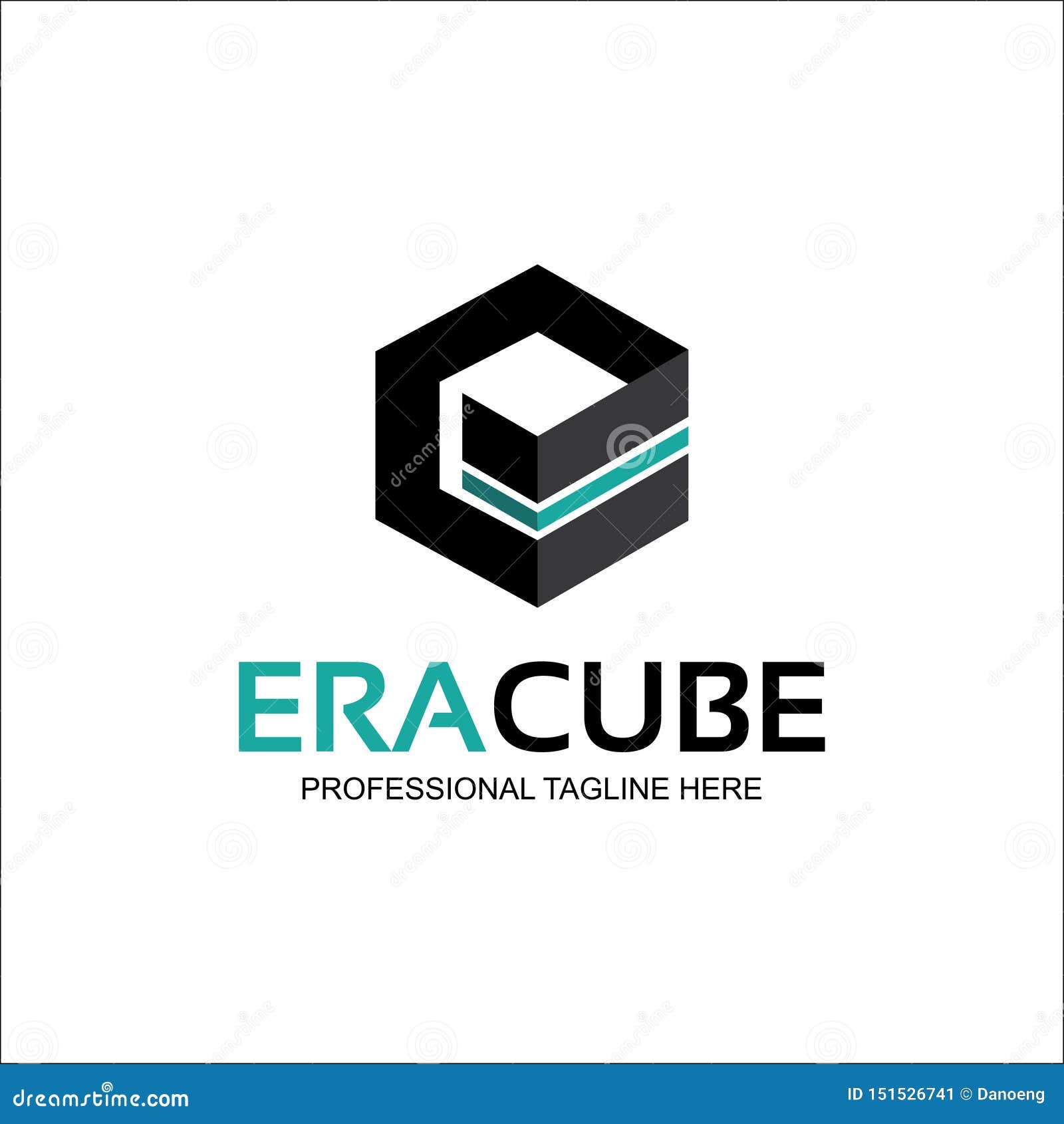 Abstract E Letter Logo, E Cube Logo Design. Stock Illustration - Illustration of graphic ...