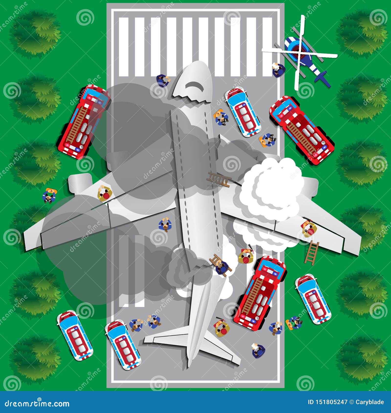 Plane crash. stock vector. Illustration of concept, passenger - 151805247