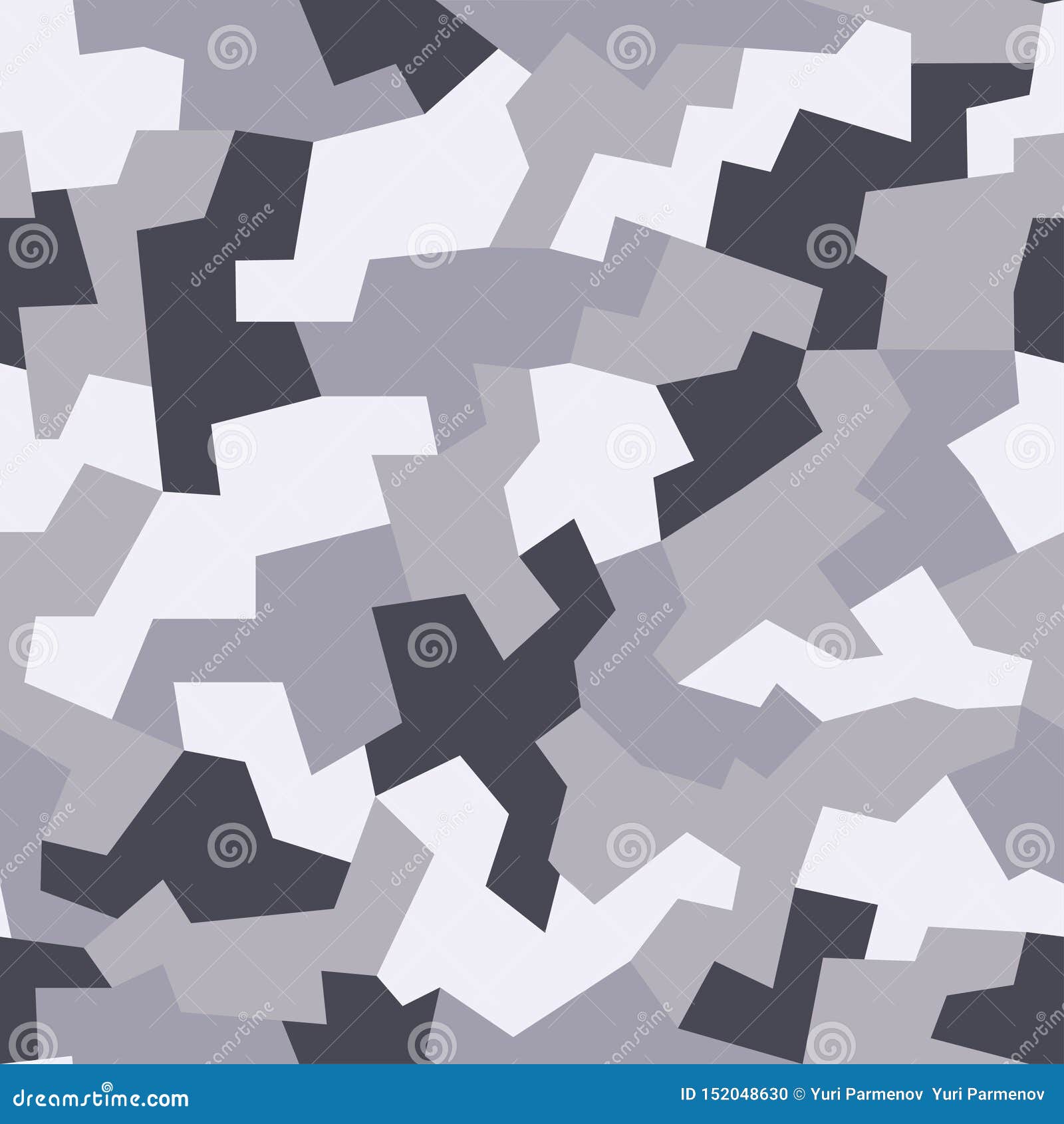 Geometric Camouflage Pattern, Seamless Background. Urban Clothing Style ...