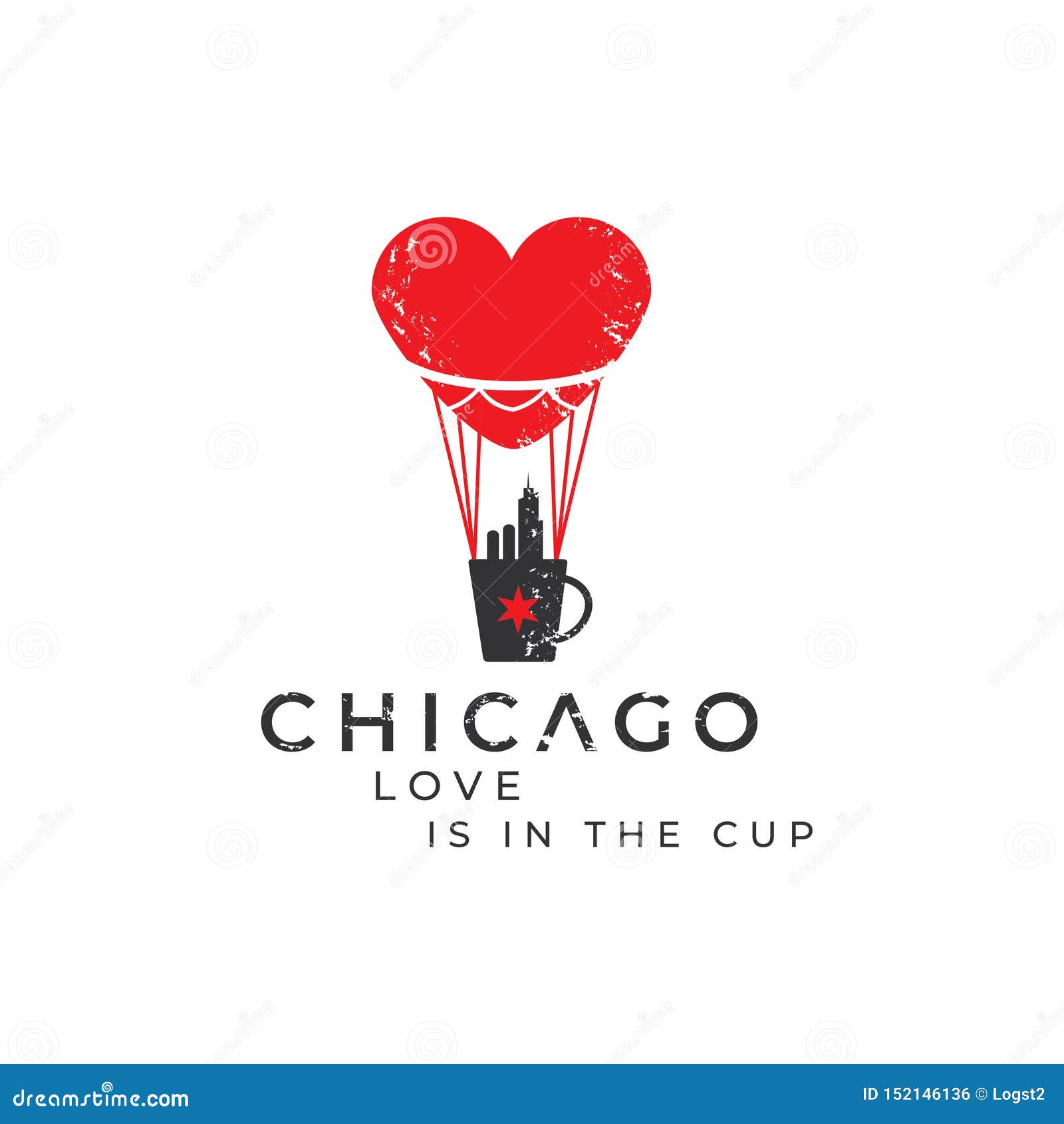 Balon Air Logo Design Concept Template Cartoon Vector | CartoonDealer ...