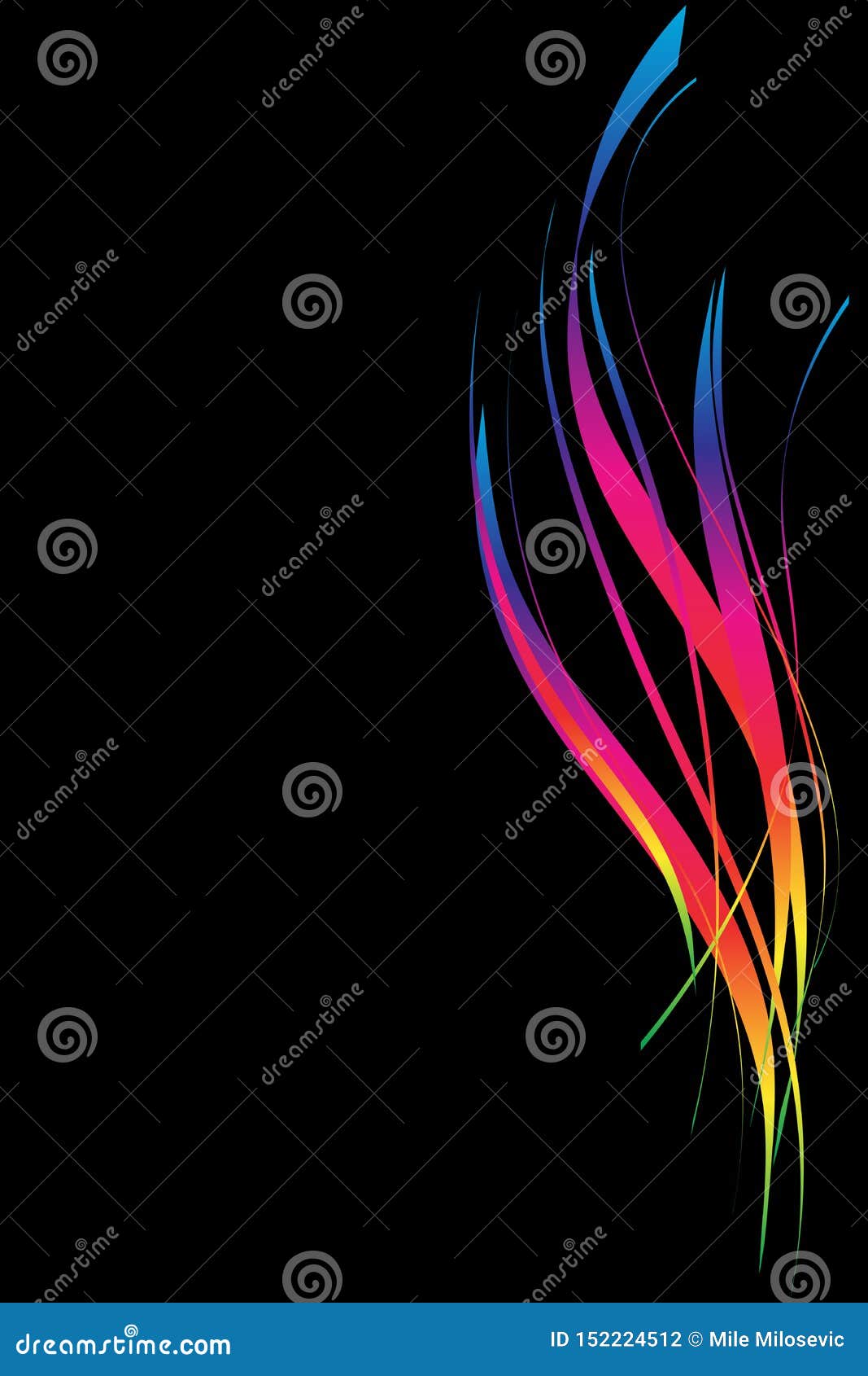 Abstract Lines Background. Template Design Stock Vector - Illustration ...