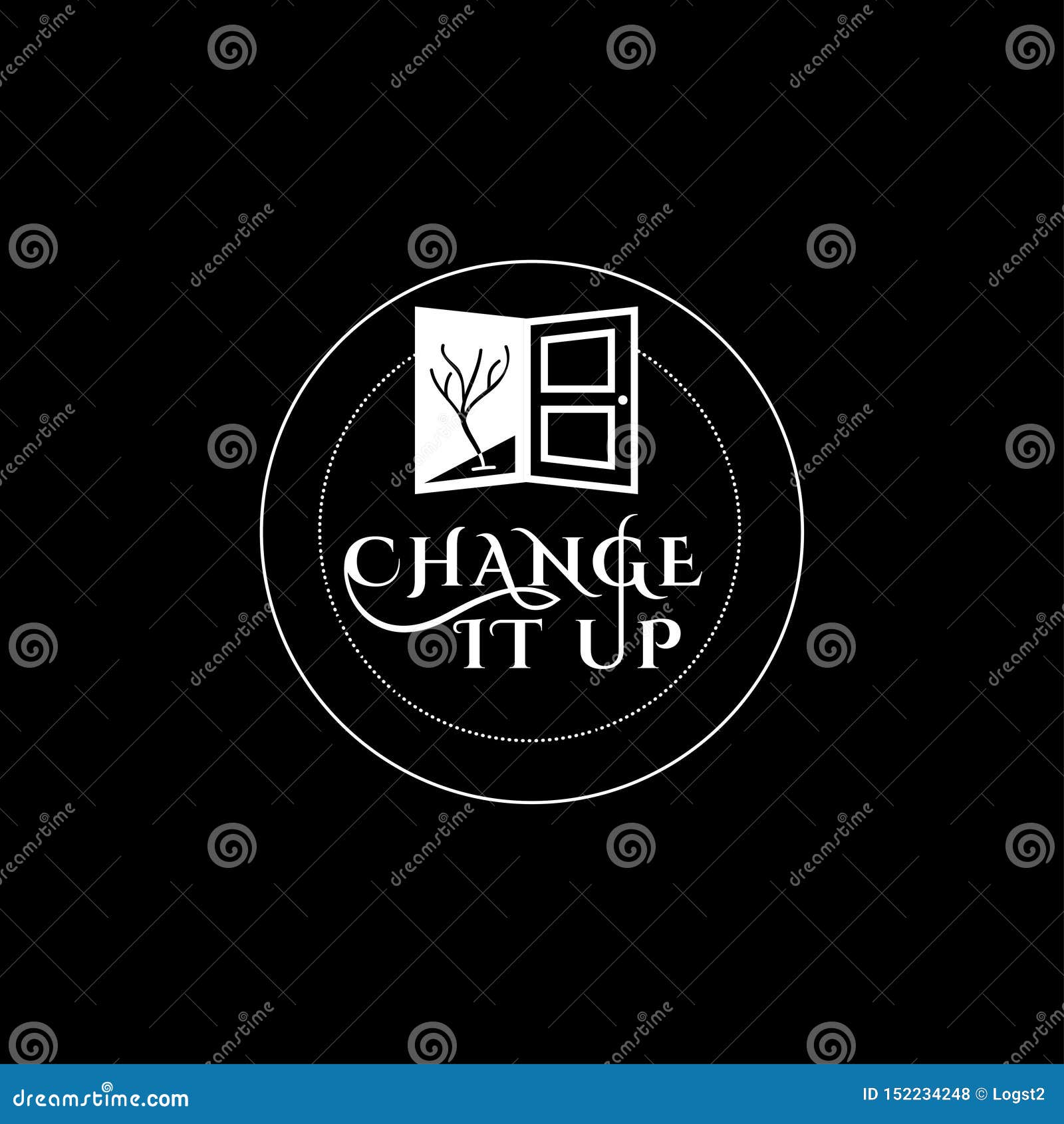 Change Vector Logo. Personal Development Emblem Stock Vector ...