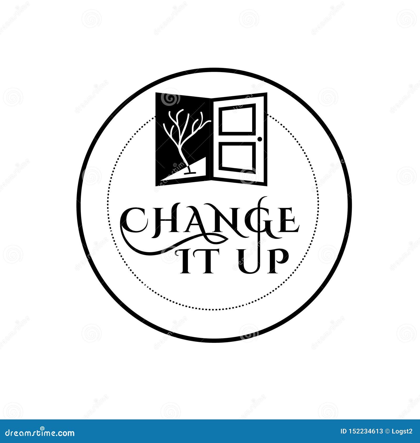 Change Vector Logo. Personal Development Emblem Stock Vector ...