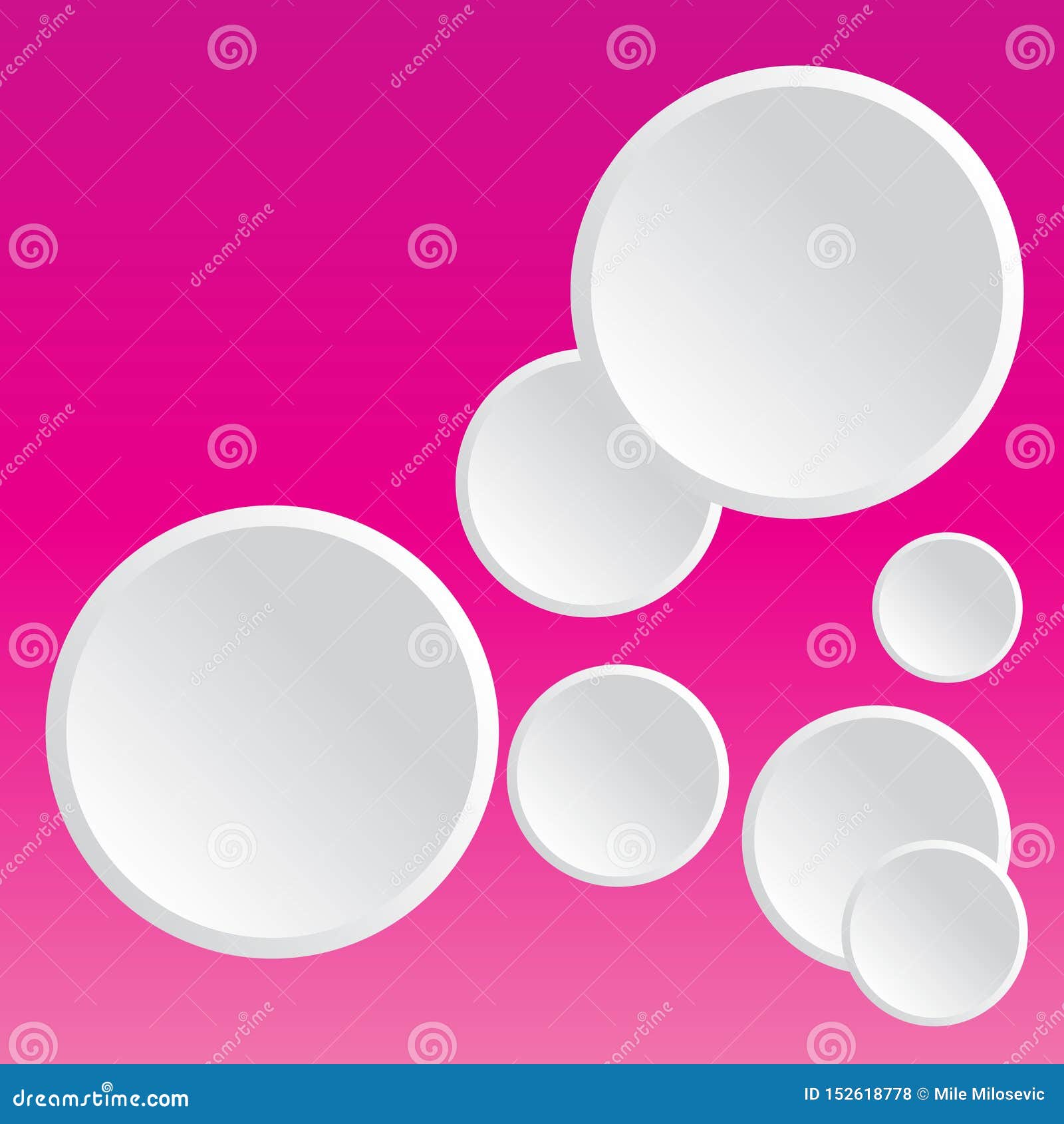 Abstract Pattern White Circles Background for Design Wallpaper Stock ...