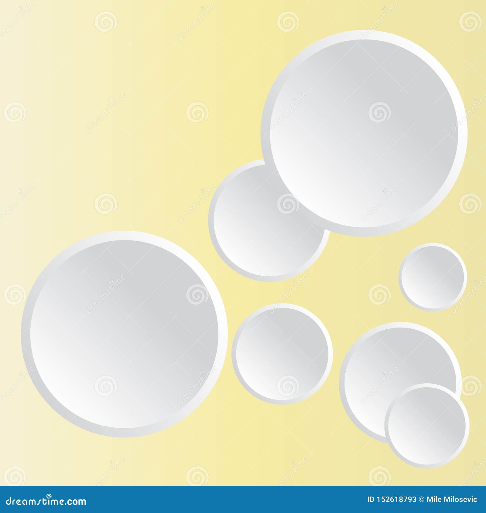 Abstract Pattern White Circles Background for Design Wallpaper Stock ...