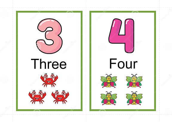Printable Number Flashcards for Teaching Number Flashcards Number Flash ...