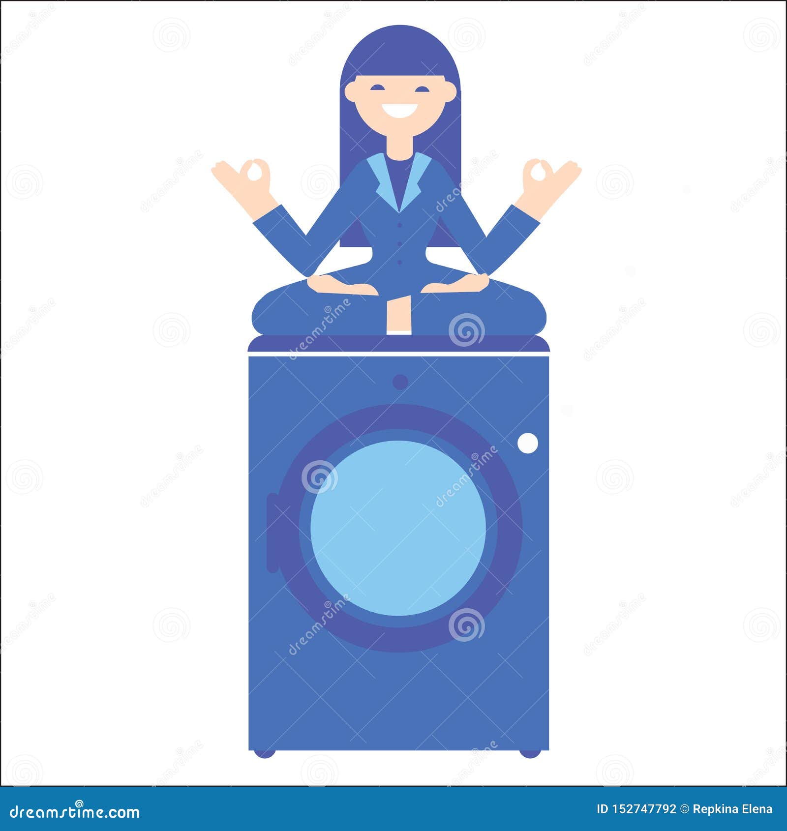 Laundry mascot character stock vector. Illustration of mascot - 152747792