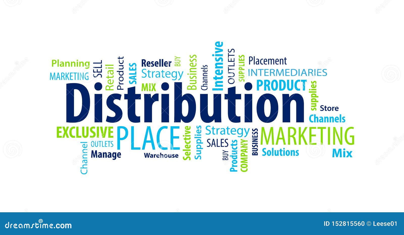 Distribution Word Cloud stock vector. Illustration of distribution ...