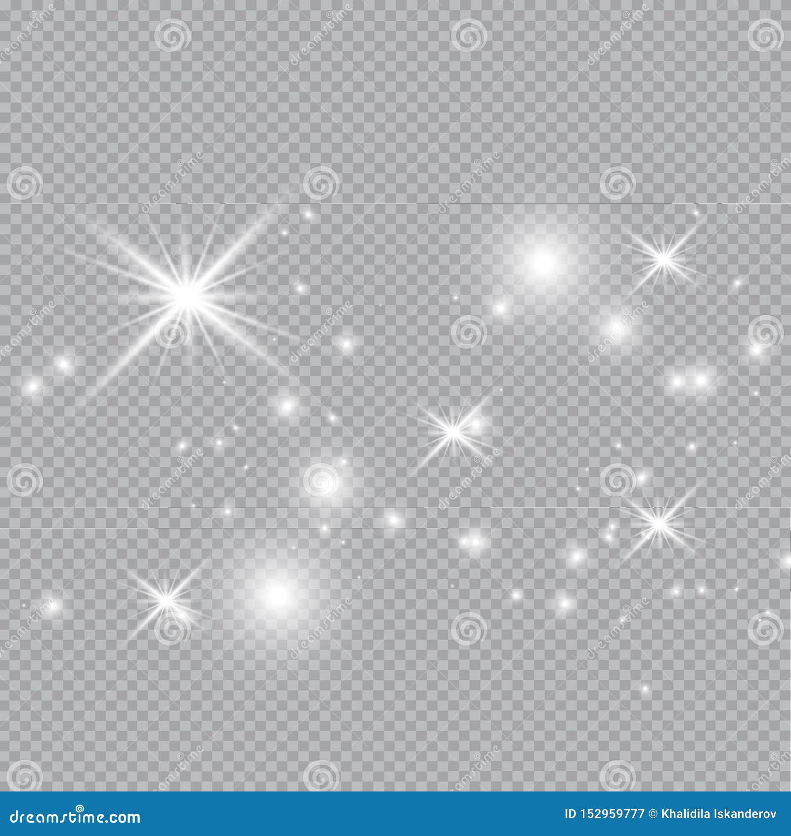 Glow Light Effect. Star Exploded Sparkles. Stock Vector - Illustration ...