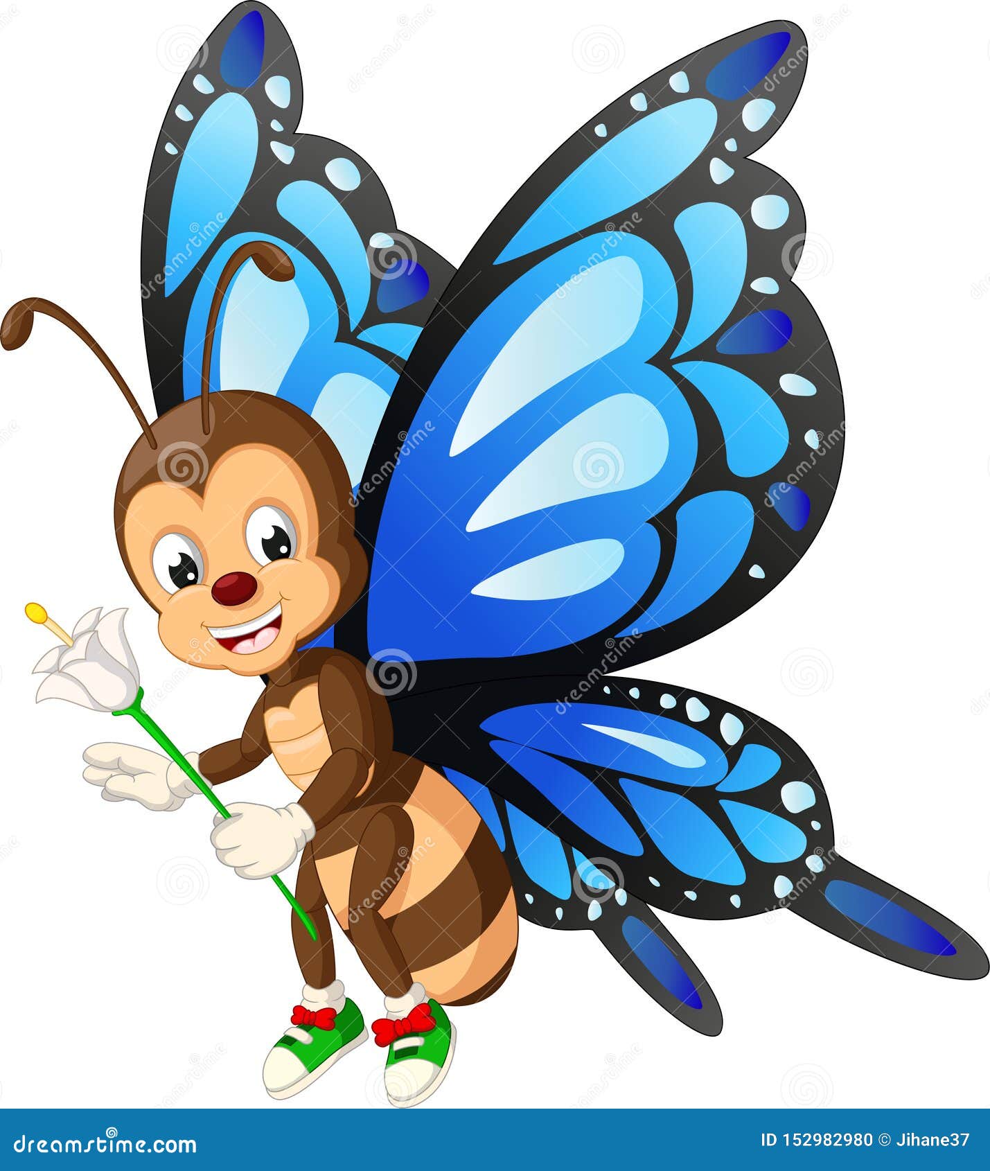 Blue Butterfly Clipart - Uzugara