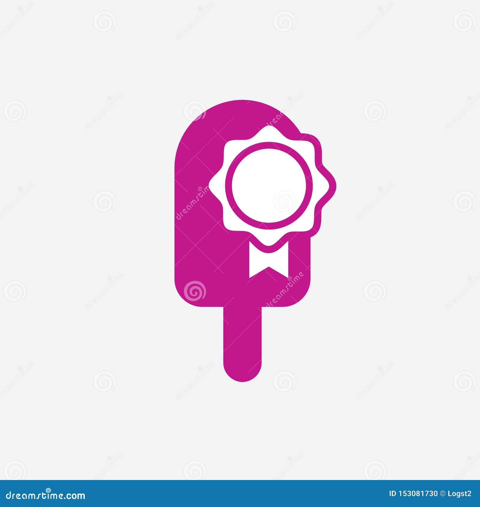 Popsicle Logo Clipart Set. Sweet Popsicle Ice Cream Clip Art Icon ...