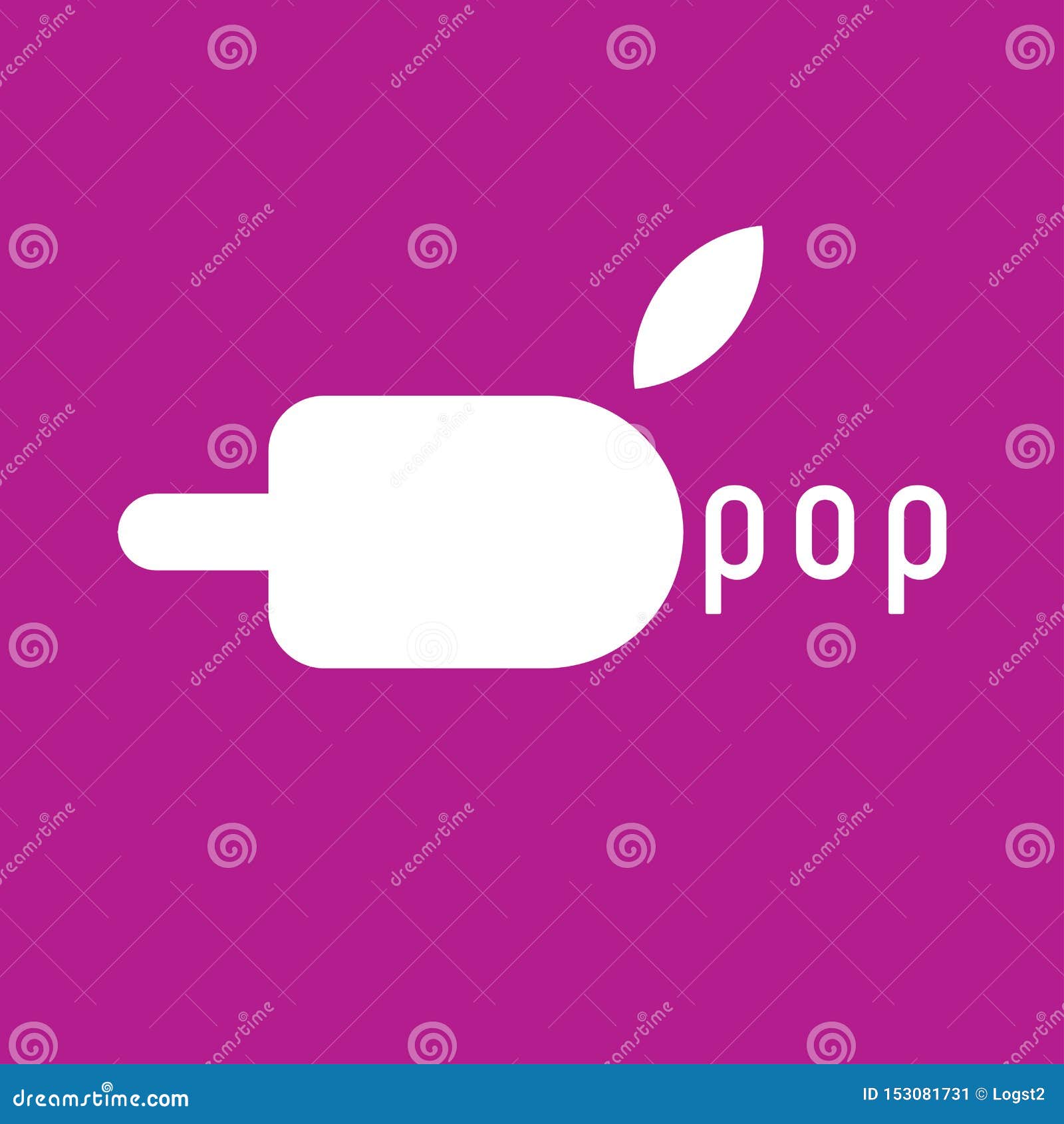 Popsicle Logo Clipart Set. Sweet Popsicle Ice Cream Clip Art Icon ...