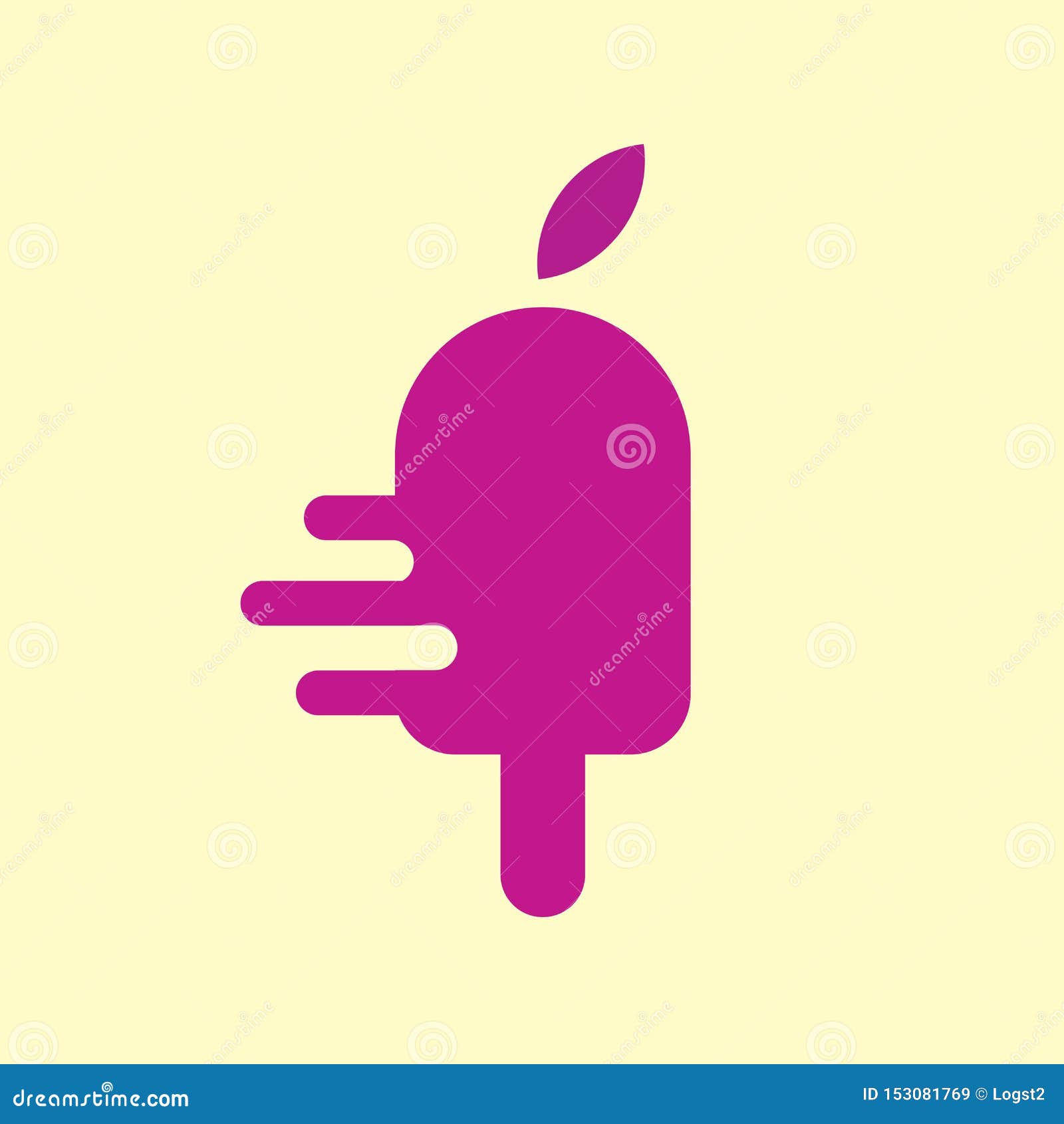 Ice Popsicle Logo. Ice Popsicle Icon Vector. Icecream Logo, Icon, Sign ...
