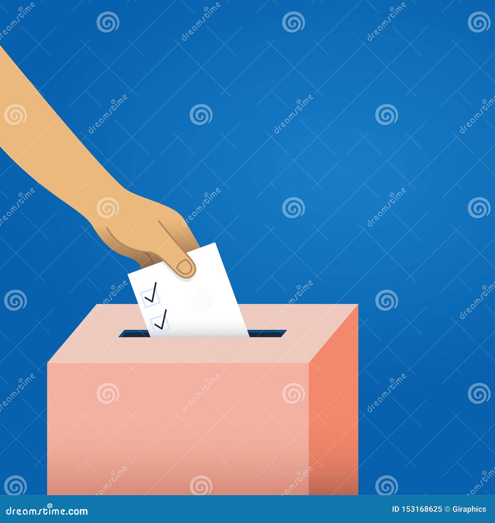 Voting Background stock vector. Illustration of placing - 153168625
