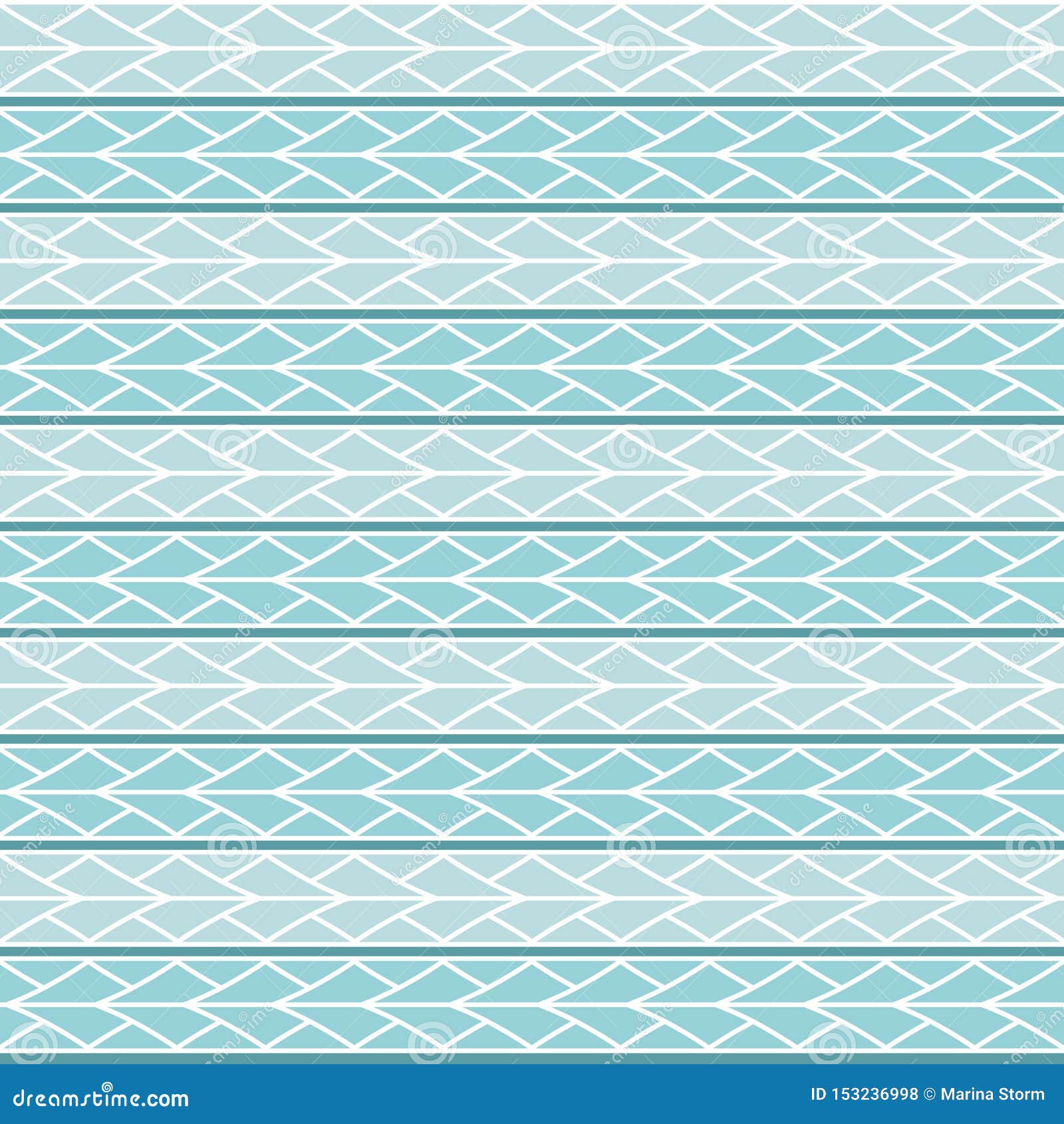 Light Blue Vector Seamless Triangles Rhombus Pattern Ornament Maori ...