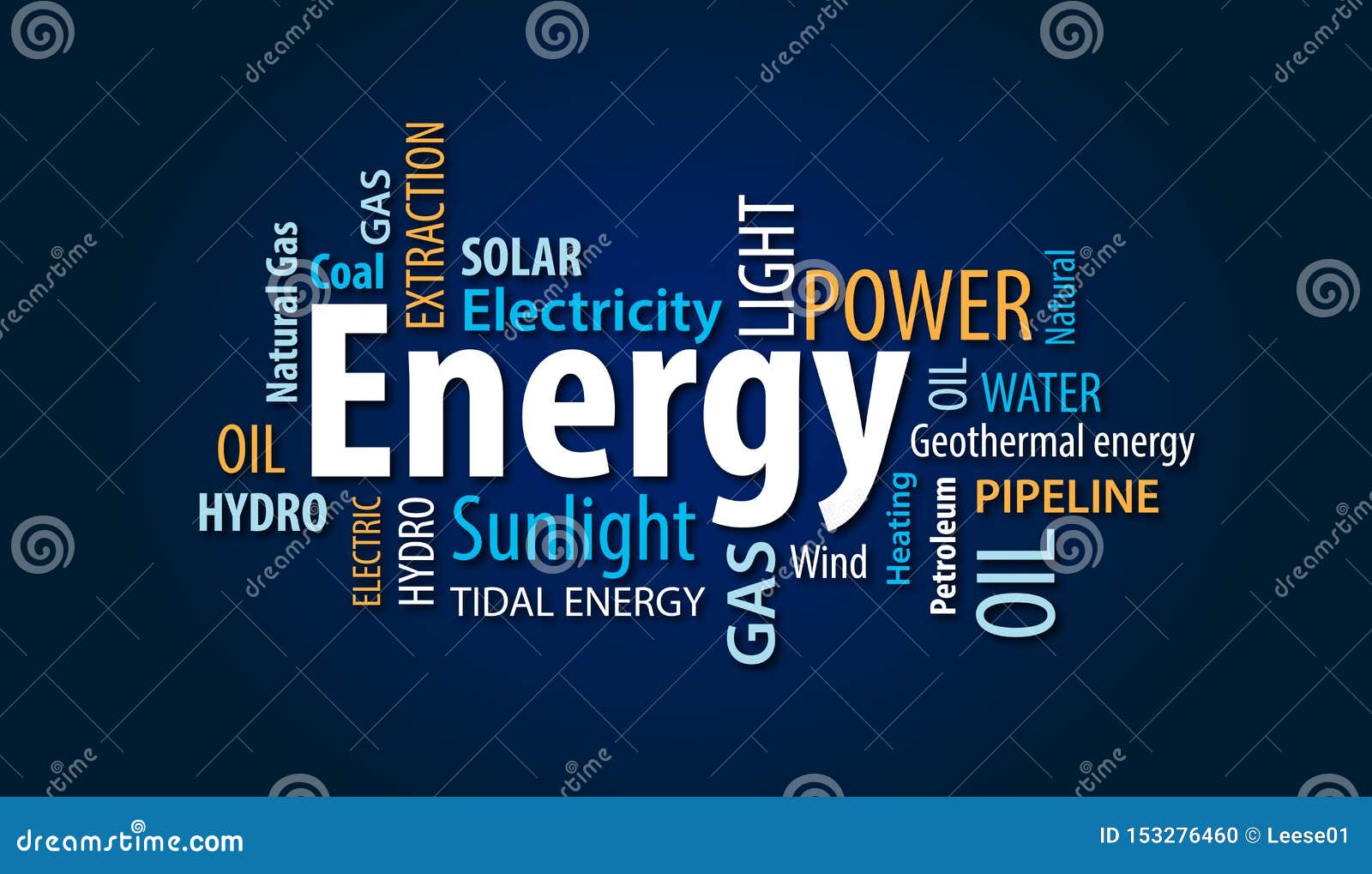 Energy Word Cloud stock illustration. Illustration of concept - 153276460