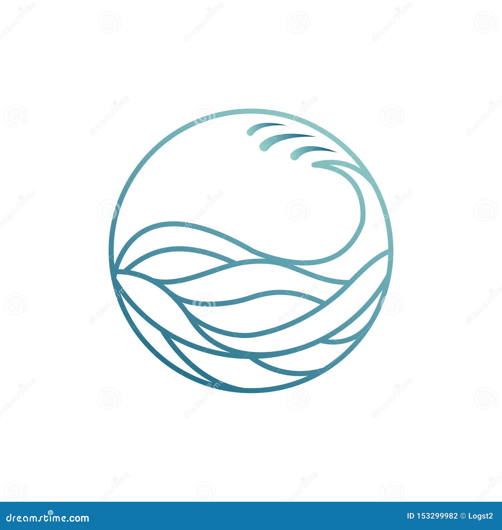 Water Emblem. Fountain Logo. Pure Spring Water Logo. Delivery Of Water ...