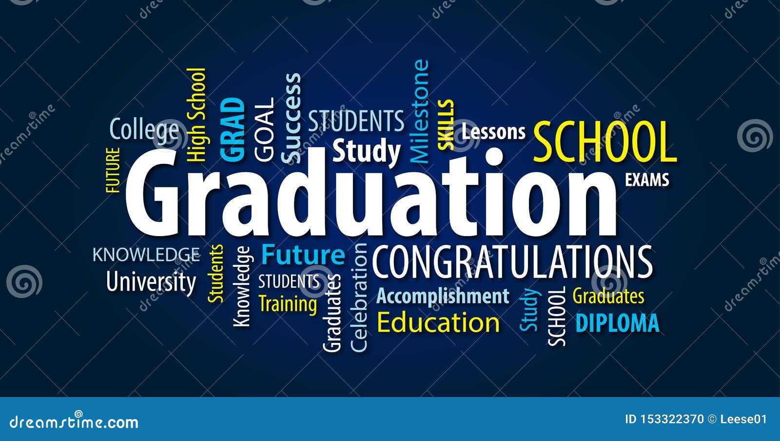 GRADUATION Word Cloud Collage Royalty-Free Stock Photo | CartoonDealer ...