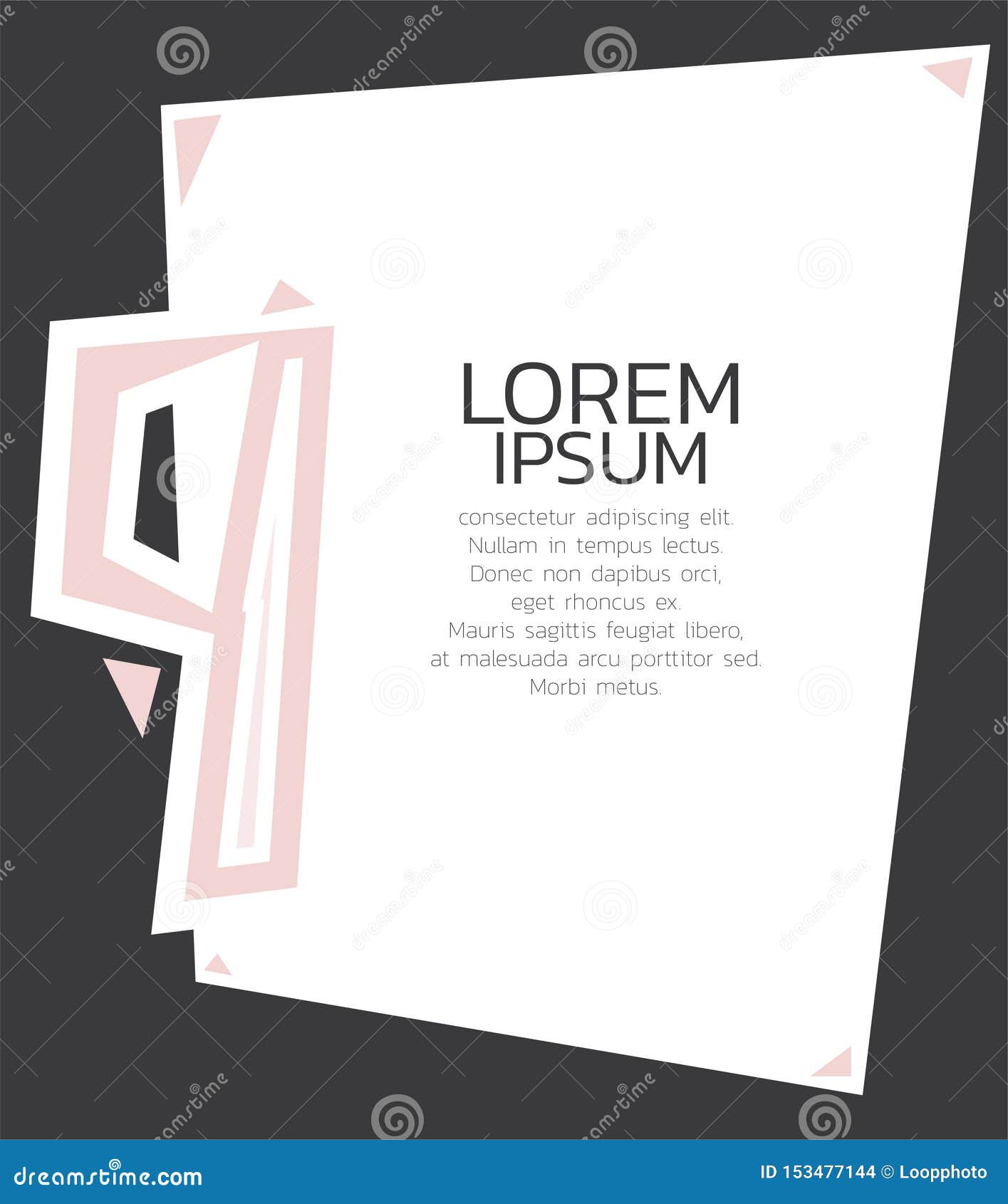 Number Nine Letter Space for Frame. Stock Vector - Illustration of ...