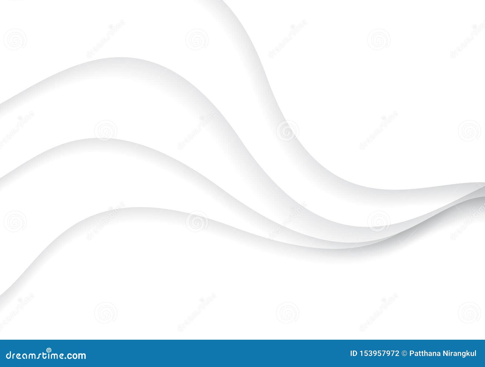 Abstract White Paper Cut Curve Overlap Design Modern Futuristic ...