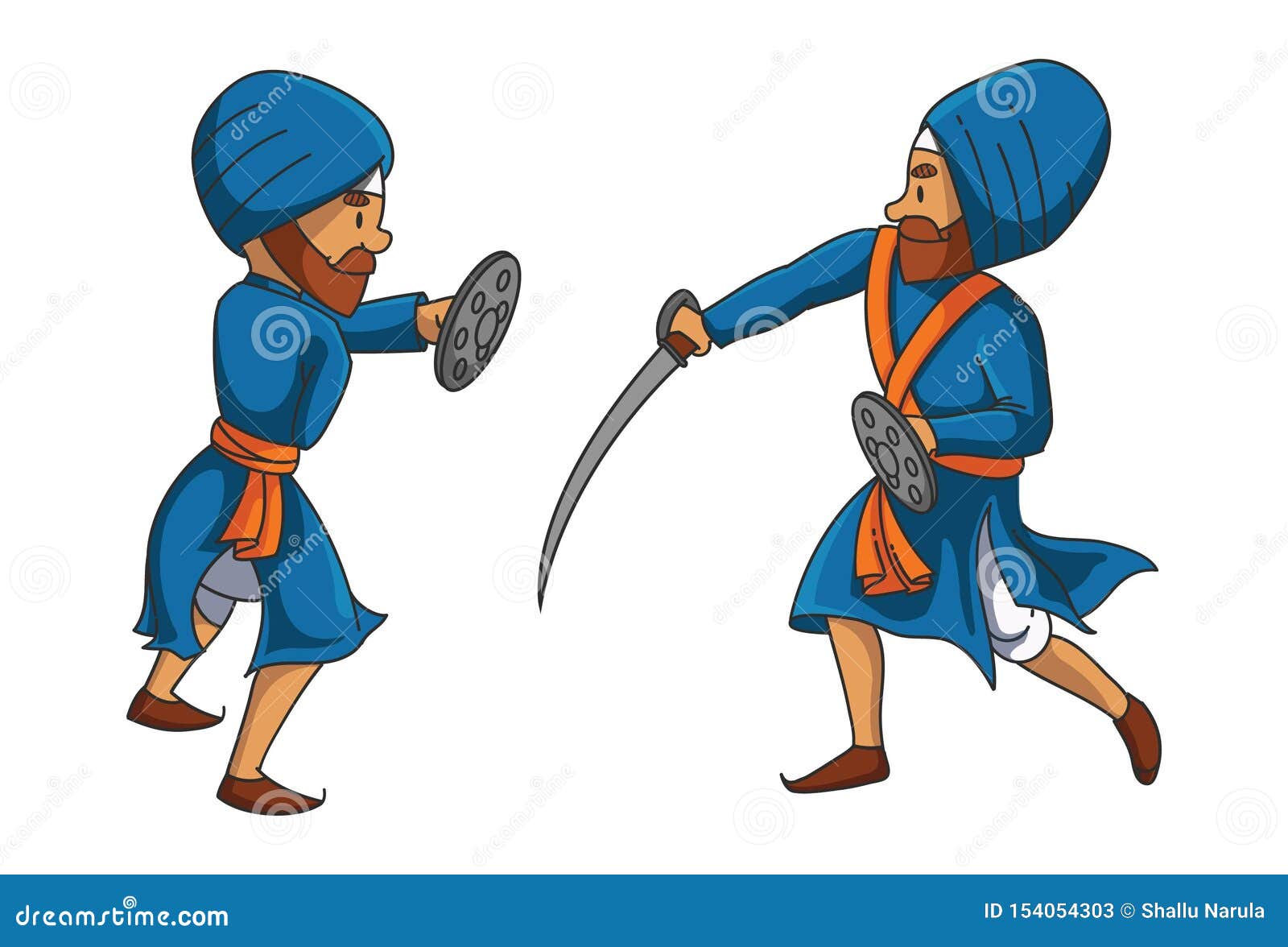 Gatka Clipart And Illustrations