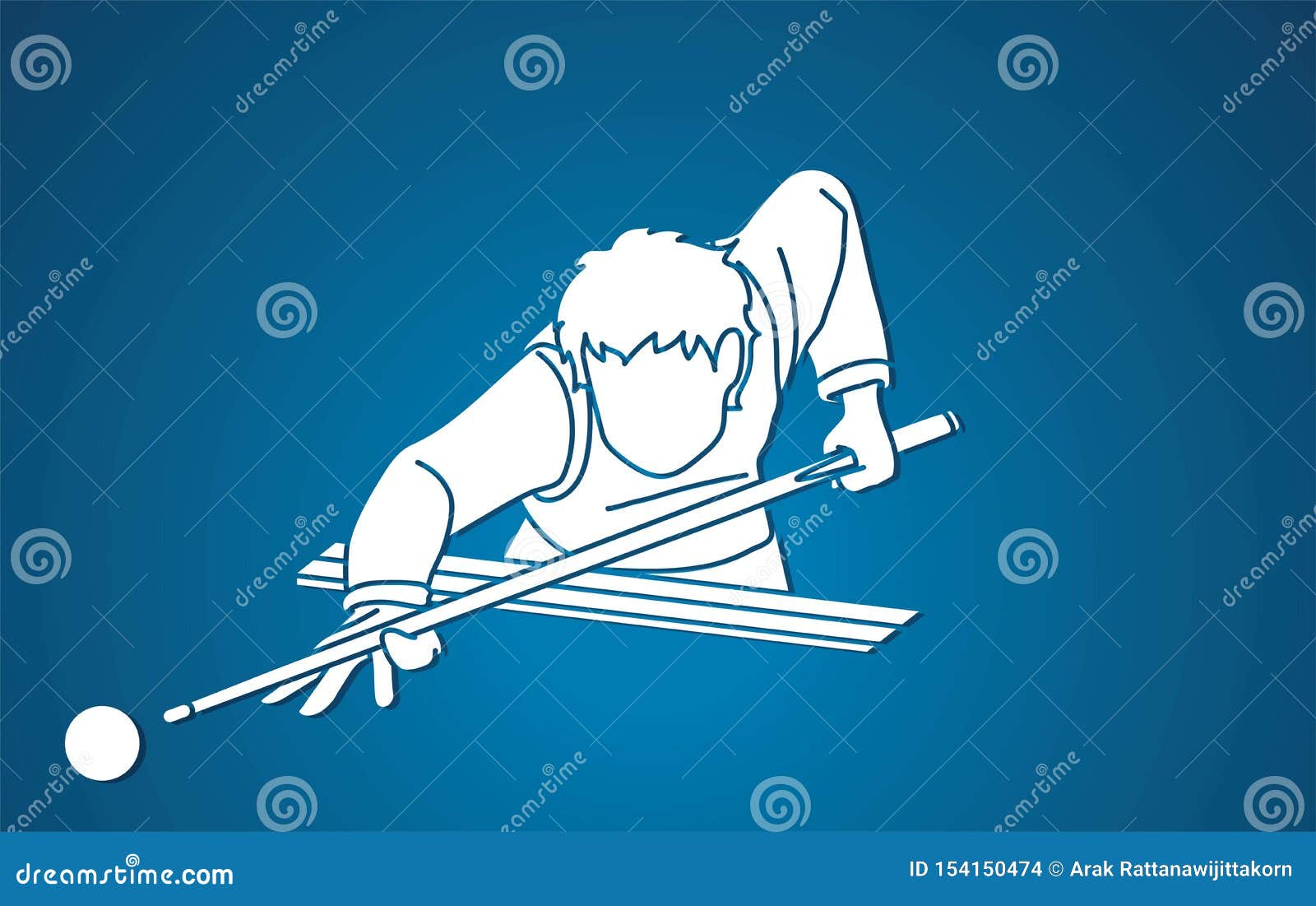 Snooker Player Male Vector. Animated Character Creation Set. Billiard ...