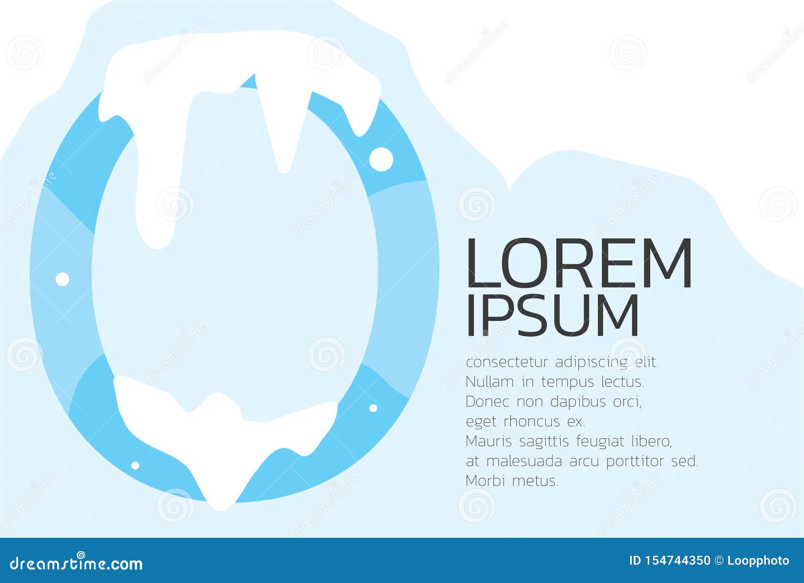 O Letter Label. Space Photo and Text Stock Vector - Illustration of ...