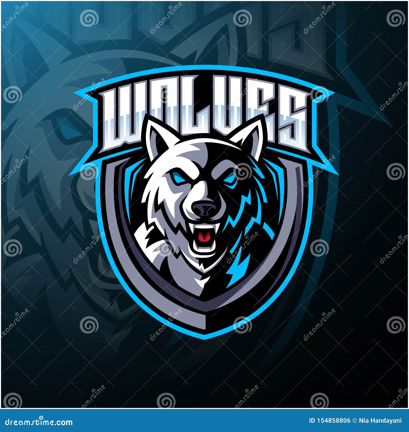 Hellhound Head Vector Graphic Royalty-Free Illustration | CartoonDealer ...